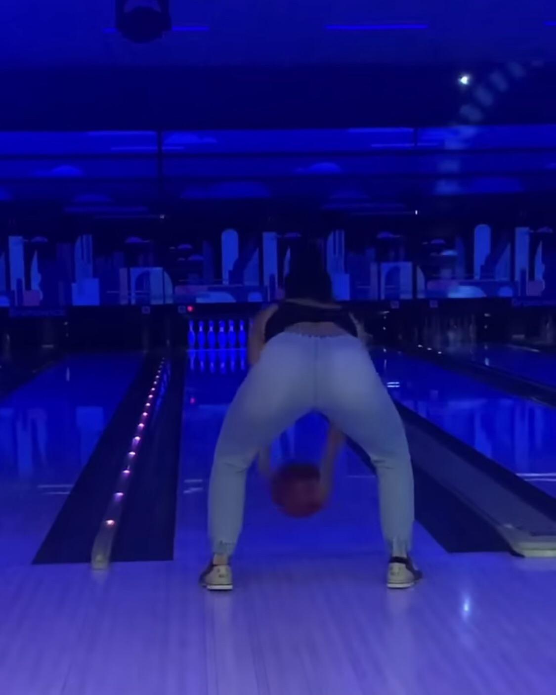 Deonna Purrazzo bowling. | Scrolller