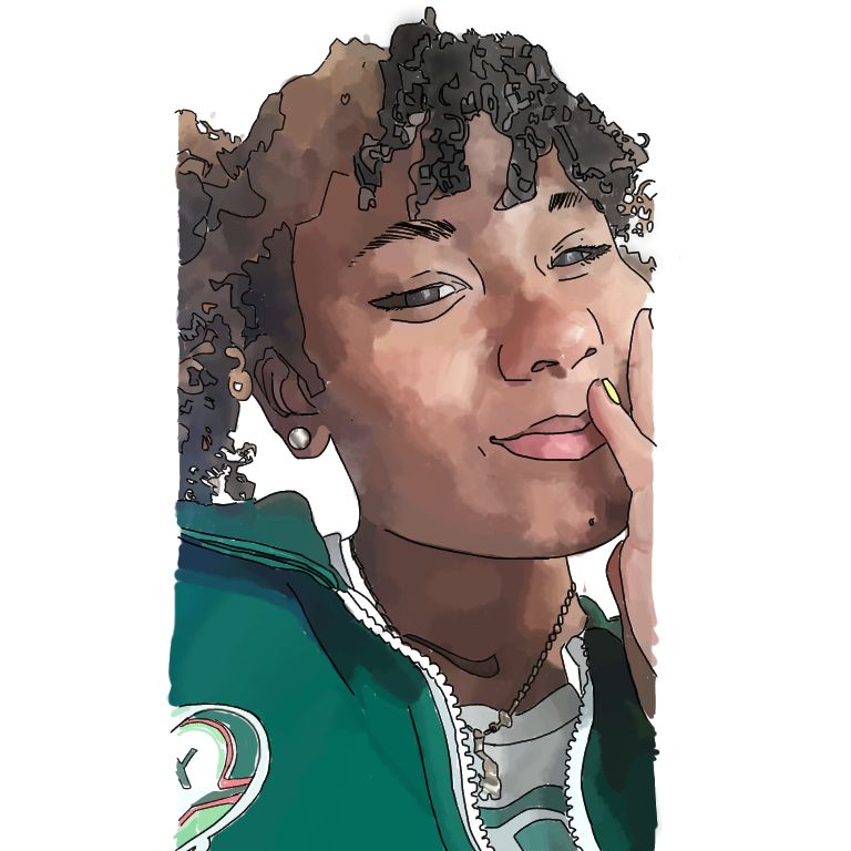 Desenho que eu fiz de uma amiga minha | Scrolller