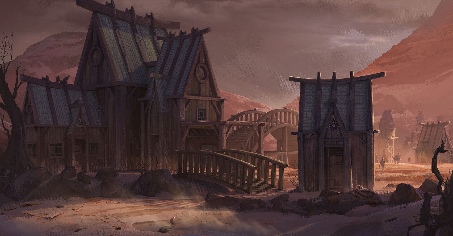 Desert Huts by Rashad Roan | Scrolller