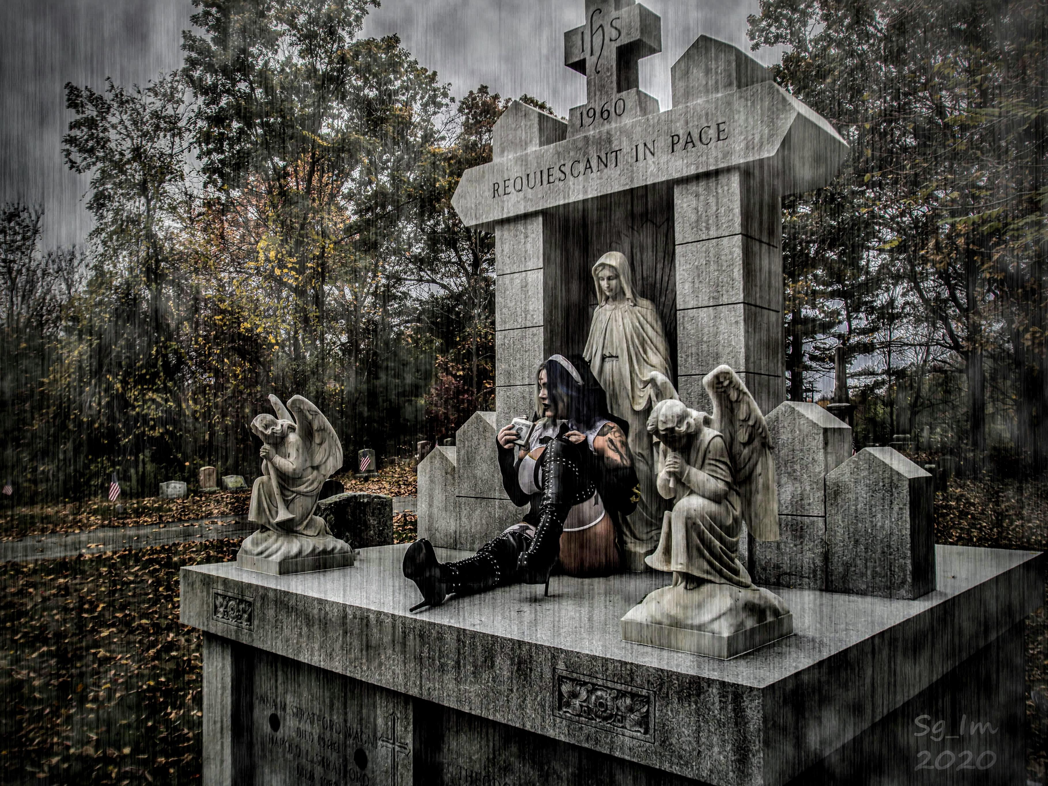 Despicable Nun, Artist: Me, photography, 2020 | Scrolller