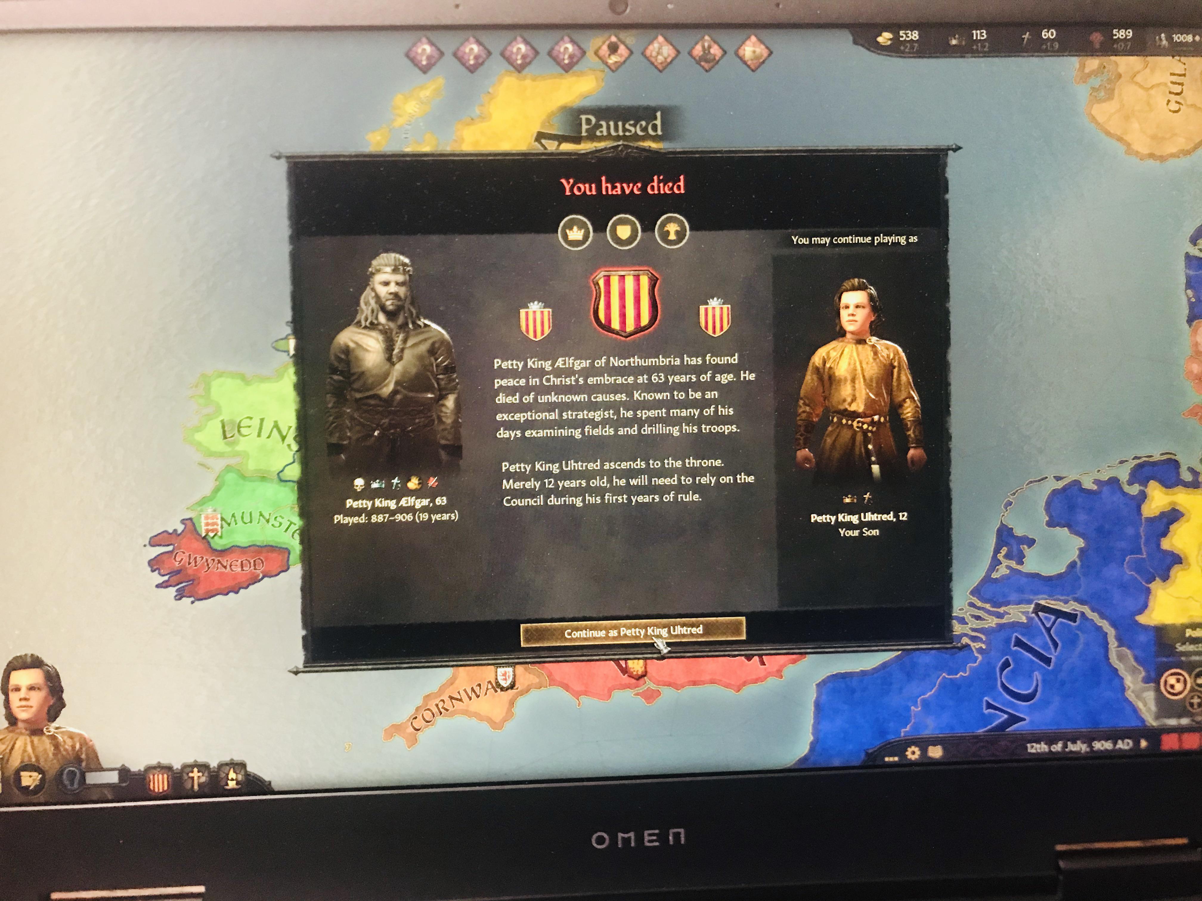 Destiny is All! Crusader Kings content I figured this belonged here | Scrolller