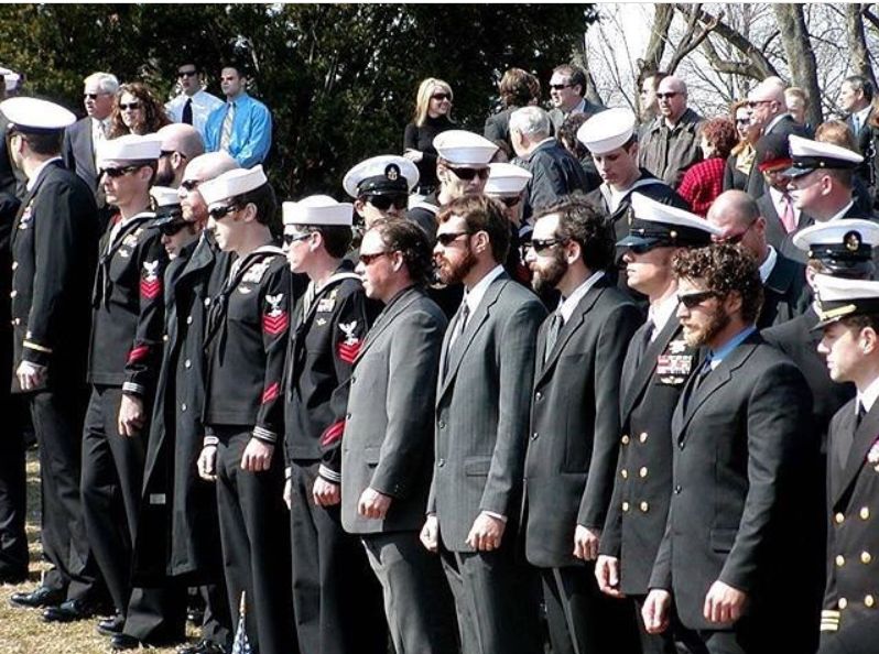 Devgru during Lance Vaccaros funeral | Scrolller