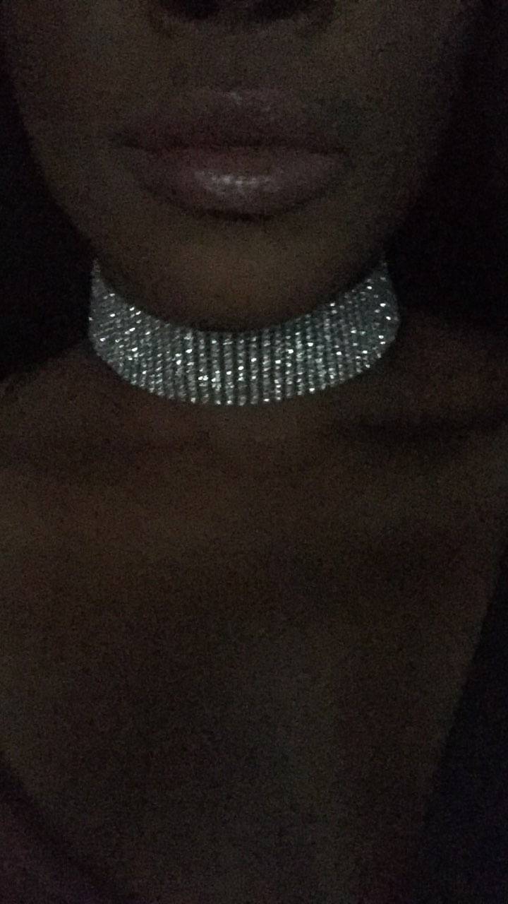 Diamond Studded Choker | Scrolller