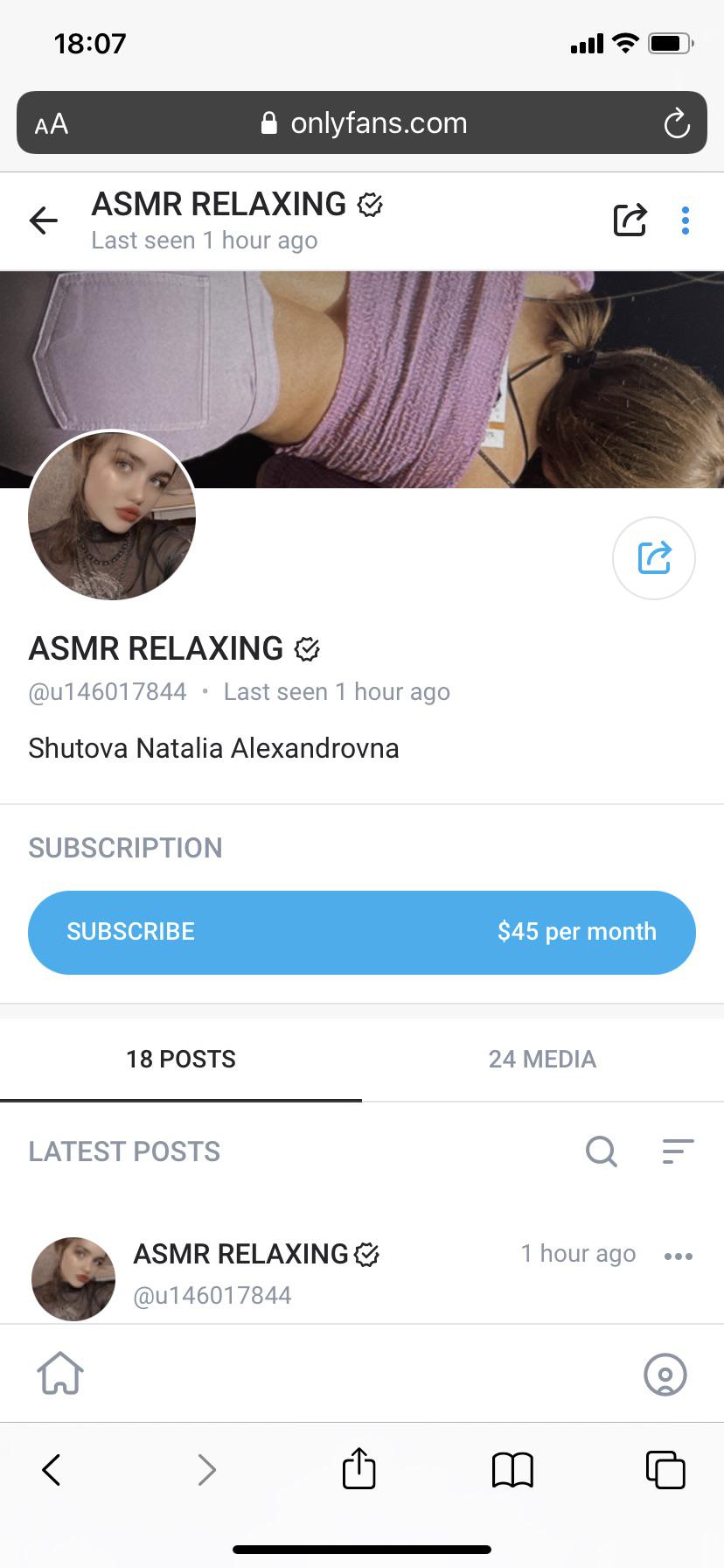 Did anyone have something from her of page ? | Scrolller