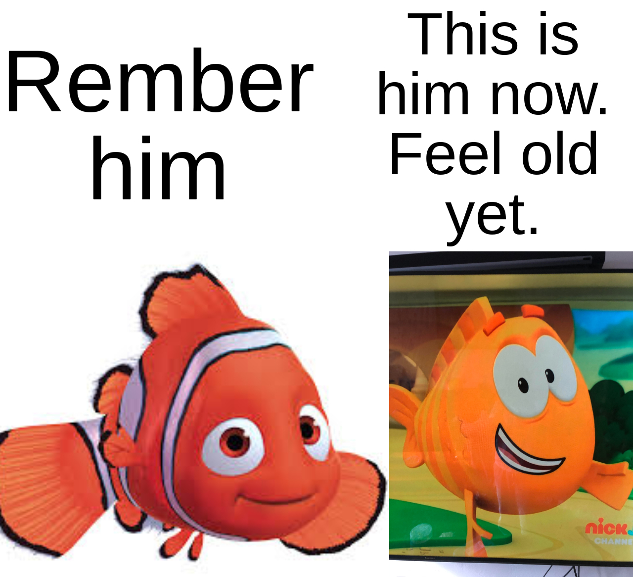 Did Nemo's animation change??????? | Scrolller