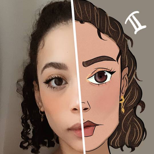 Did the Toon Me Challenge in Procreate! | Scrolller