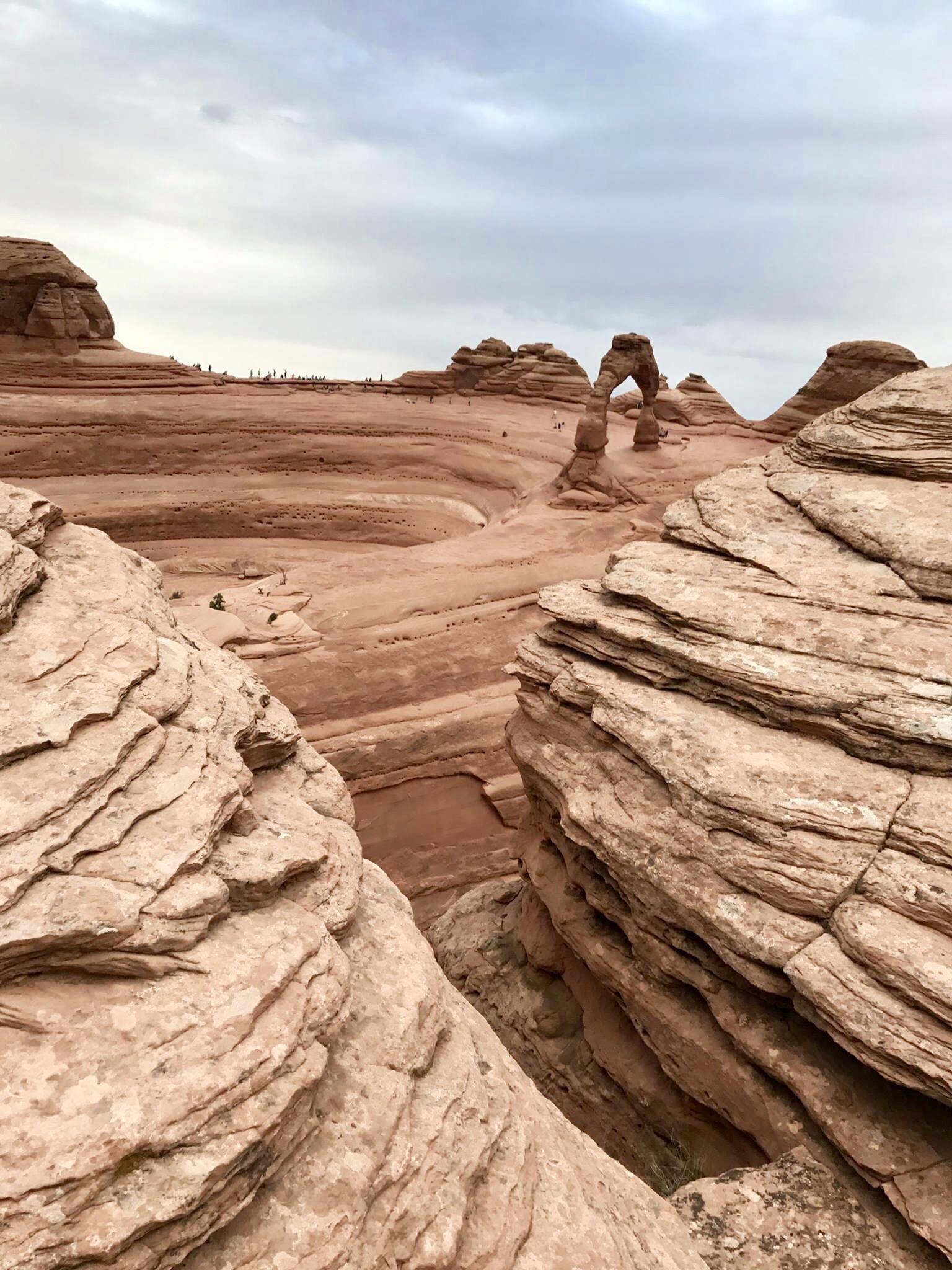 Different perspective of the Delicate Arch, Arches National Park, Utah. USA | Scrolller