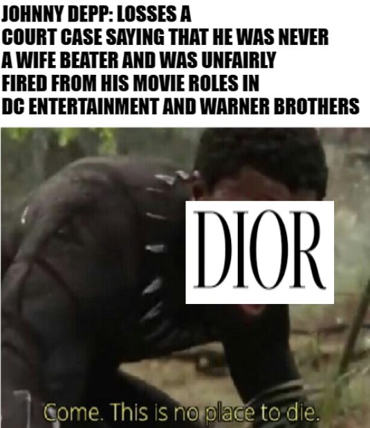 Dior saves Johnny depp | Scrolller