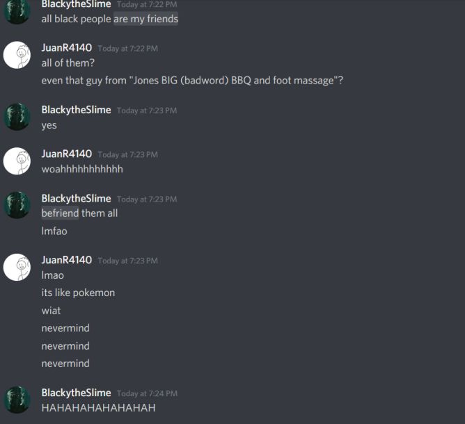 Discord Conversation Went The Wrong Way | Scrolller