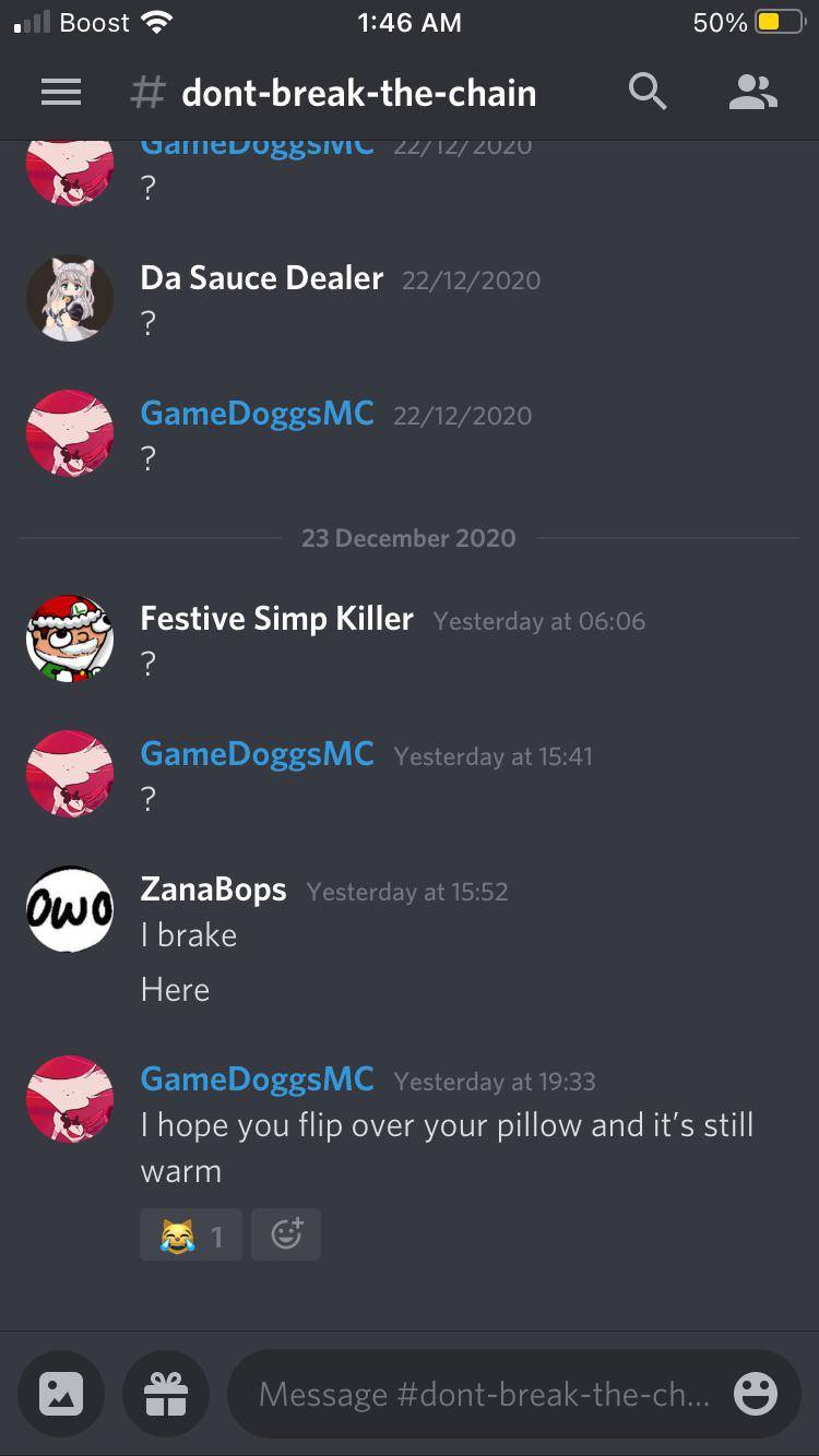 Discord Gets Wild Sometimes | Scrolller