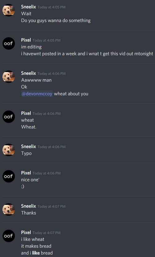 Discord wheat | Scrolller