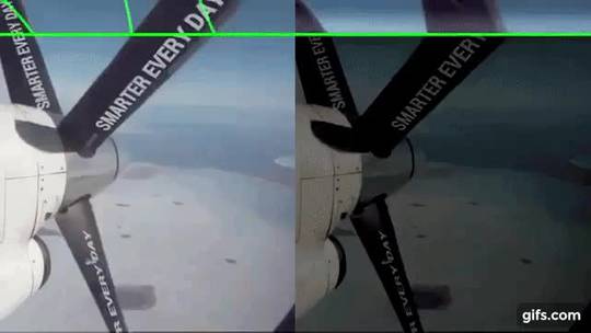 Distortion Effects With A Rolling Shutter Camera Scrolller