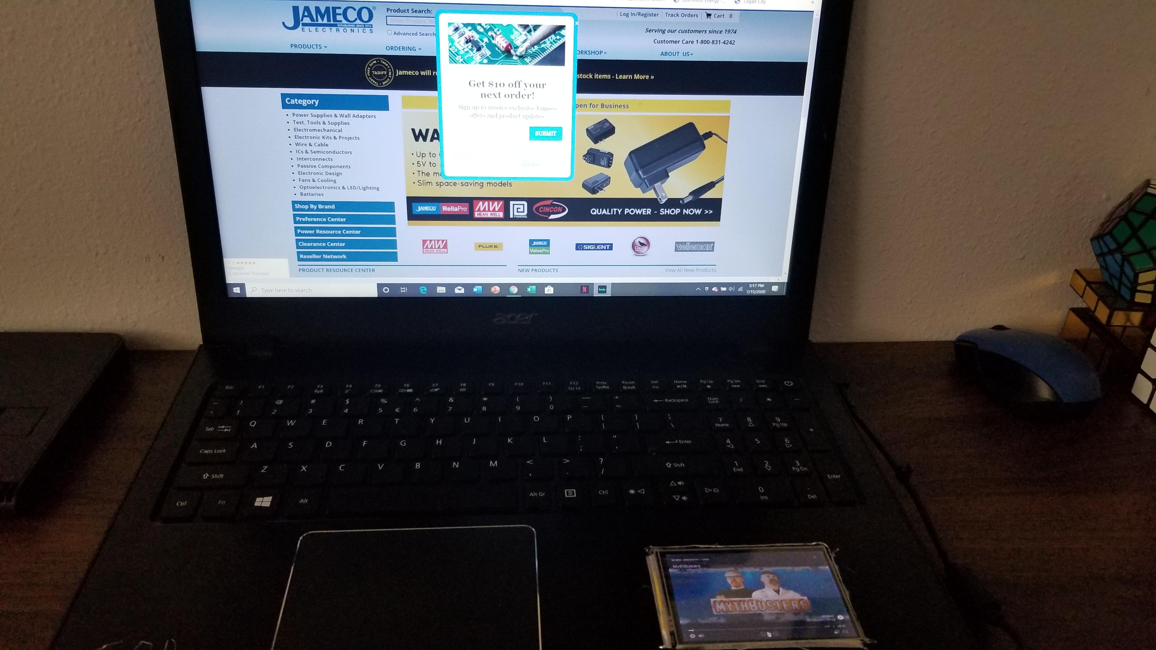 DIY 2-screen laptop. Rough around the edges, but works as intended. | Scrolller