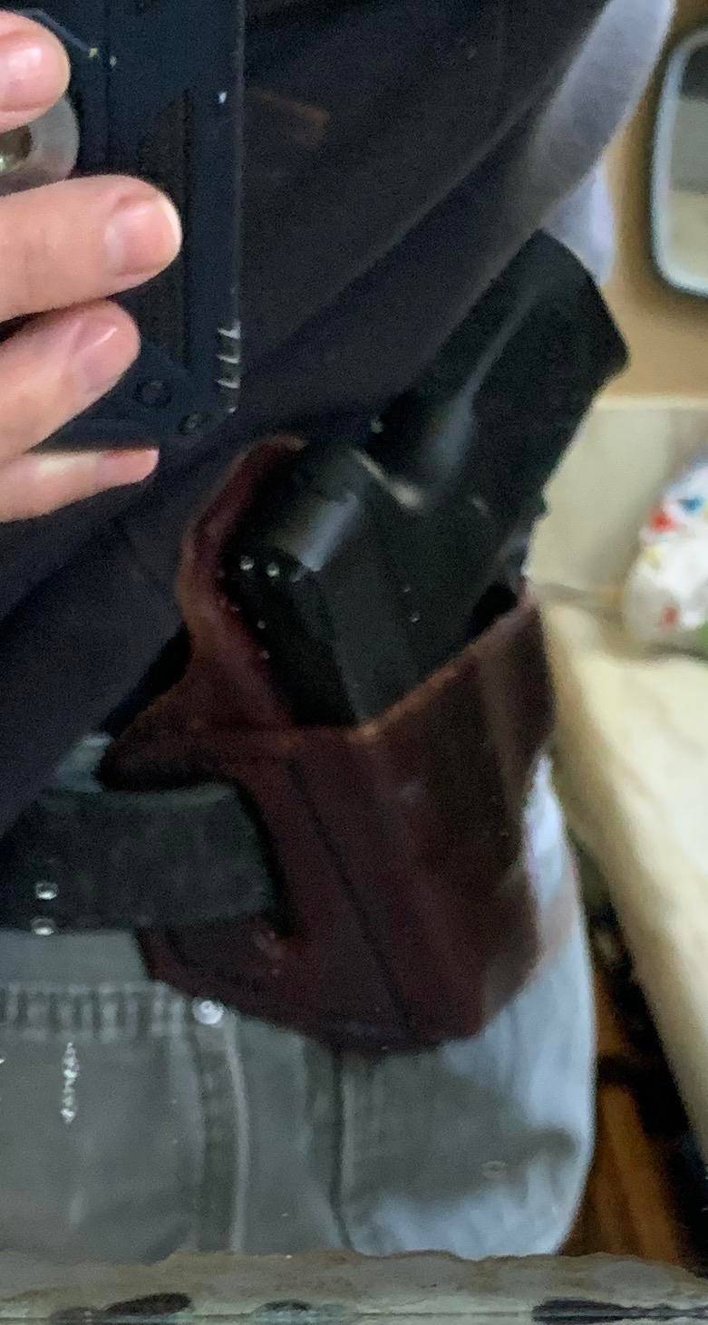 DIY Glock 23 holster reformed to fit Taurus G2 | Scrolller