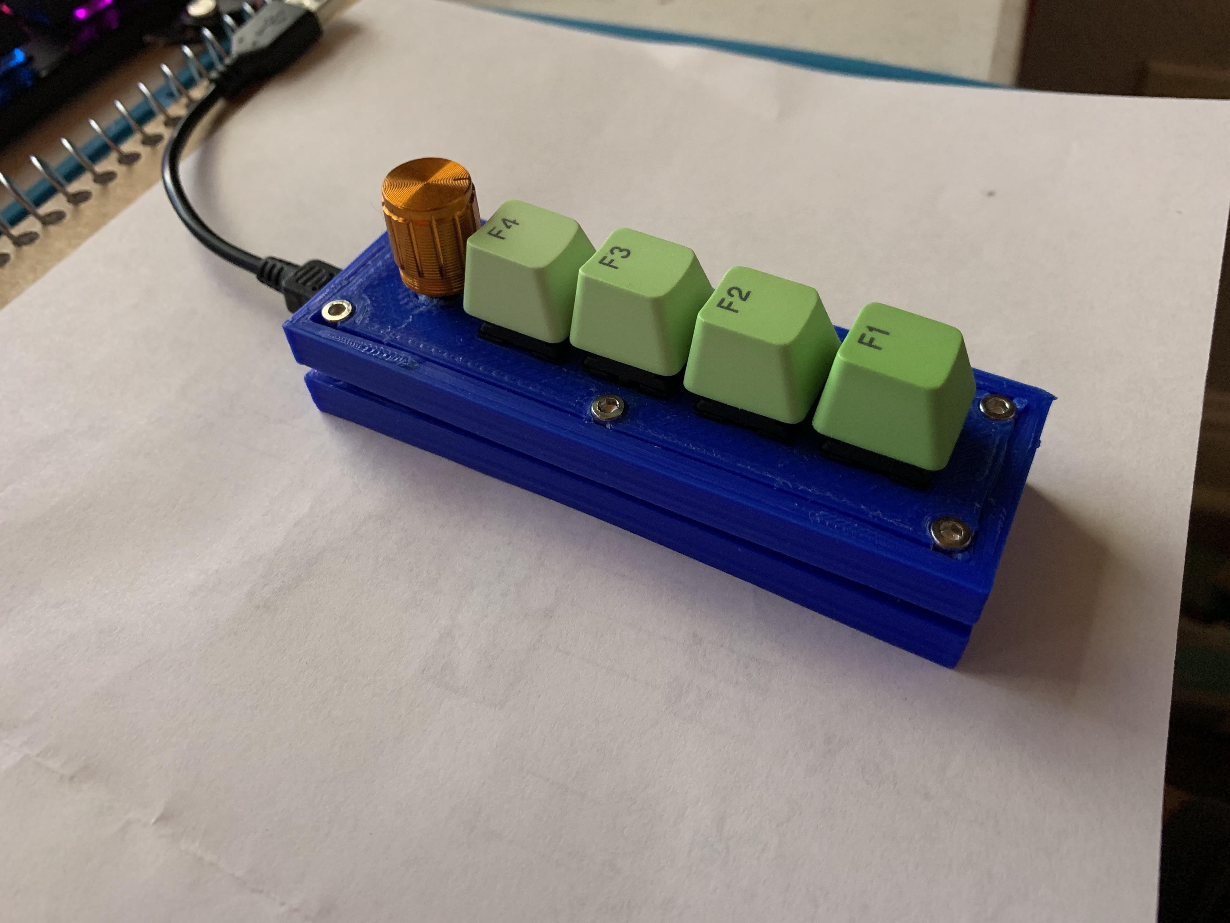 Diy Macropad Using Arduino Pro Micro Build Guide And Firmware In Comments Scrolller 8969