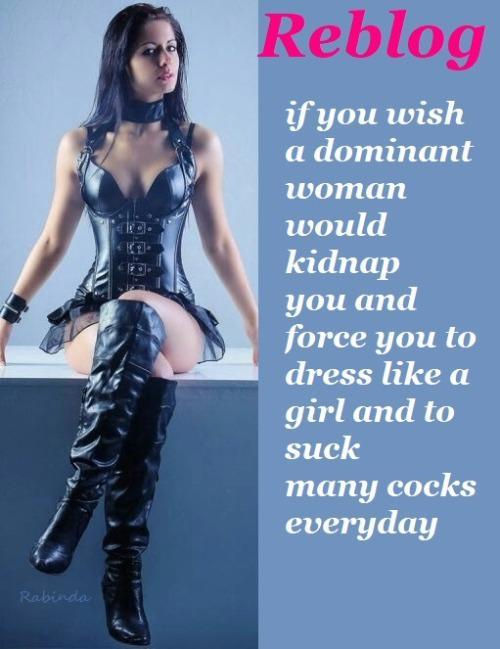 Dm me if you want a dominant mistress to kidnap you | Scrolller
