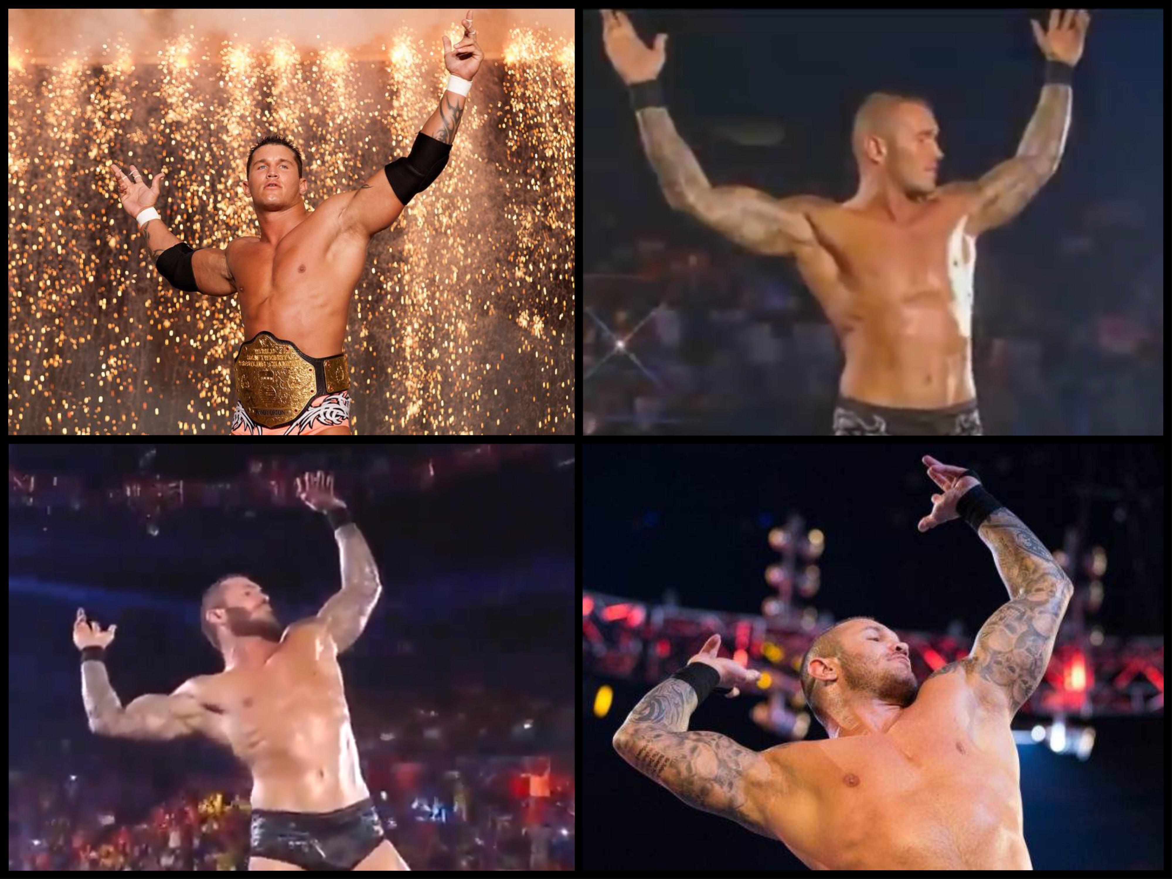 Does anyone else notice that Randy Orton's taunt changed over the years? | Scrolller