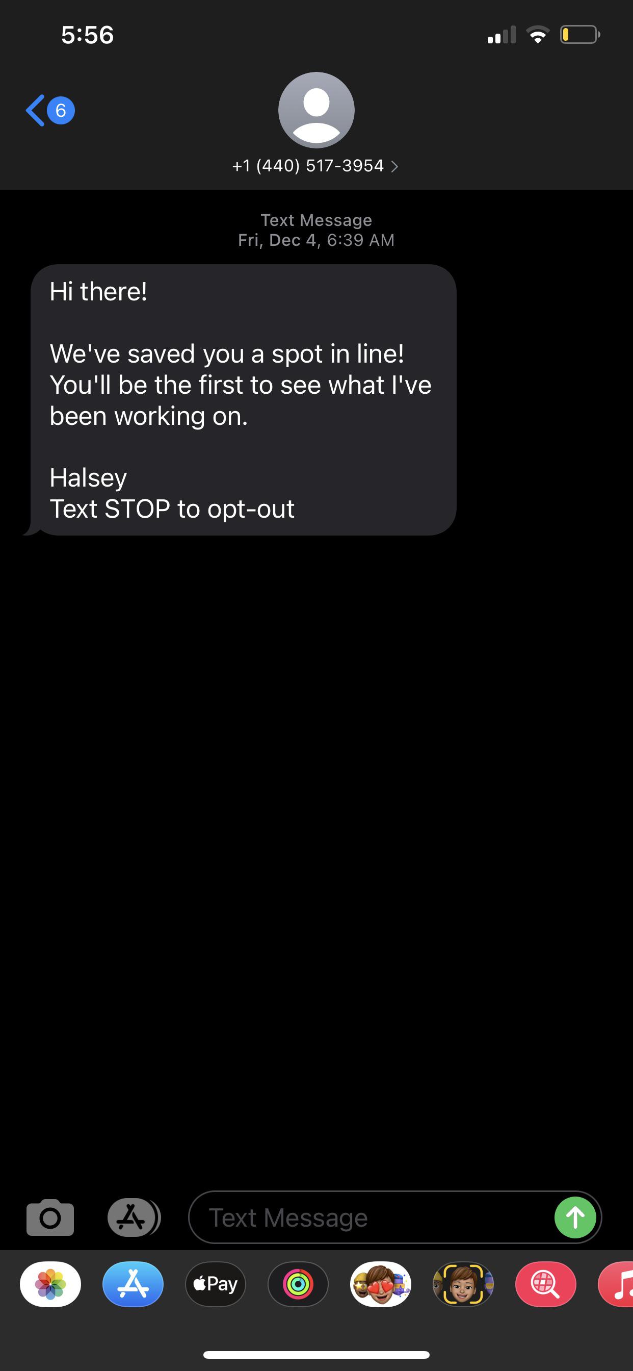 Does anyone know what these texts were about? | Scrolller