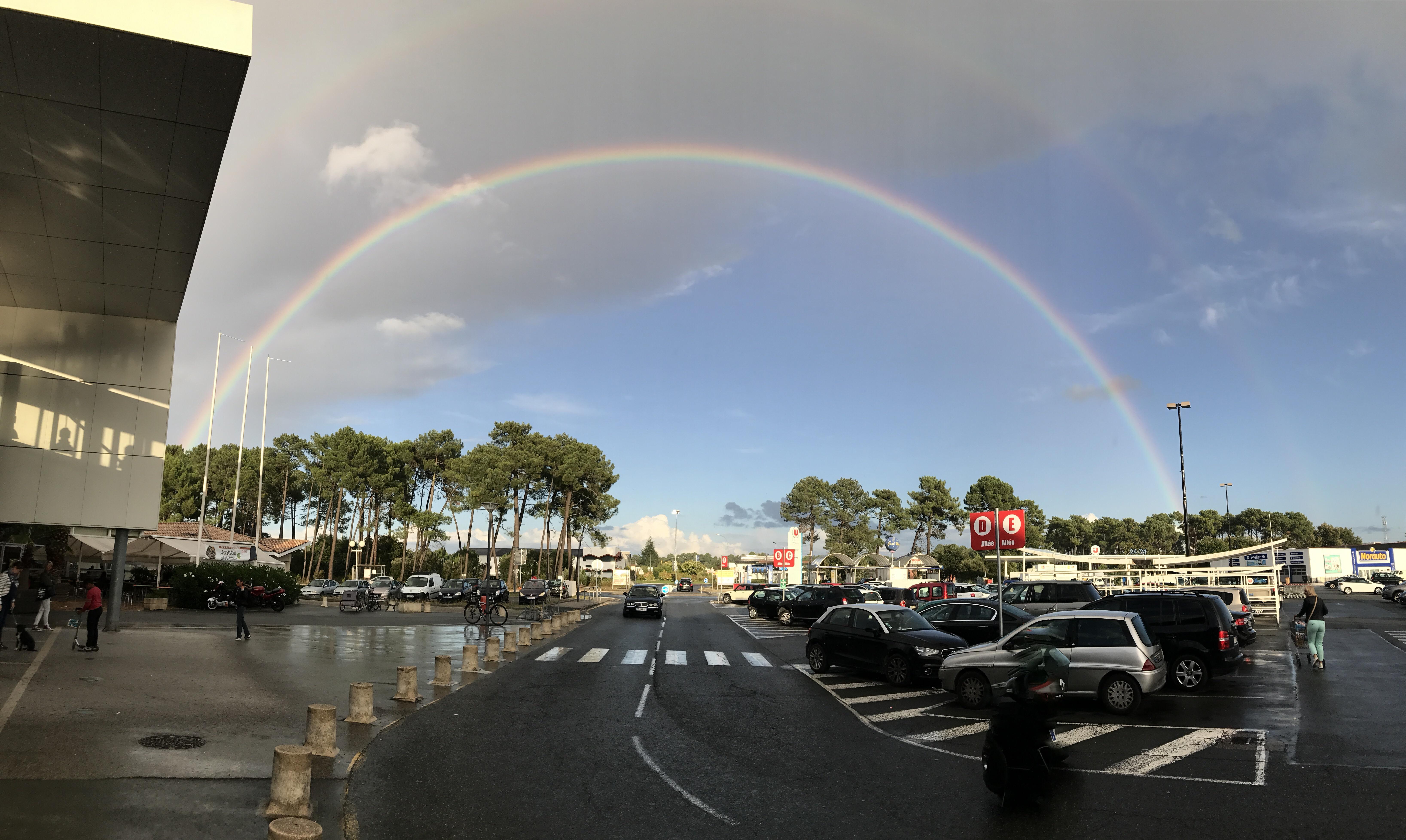 Double rainbow :-) | Scrolller