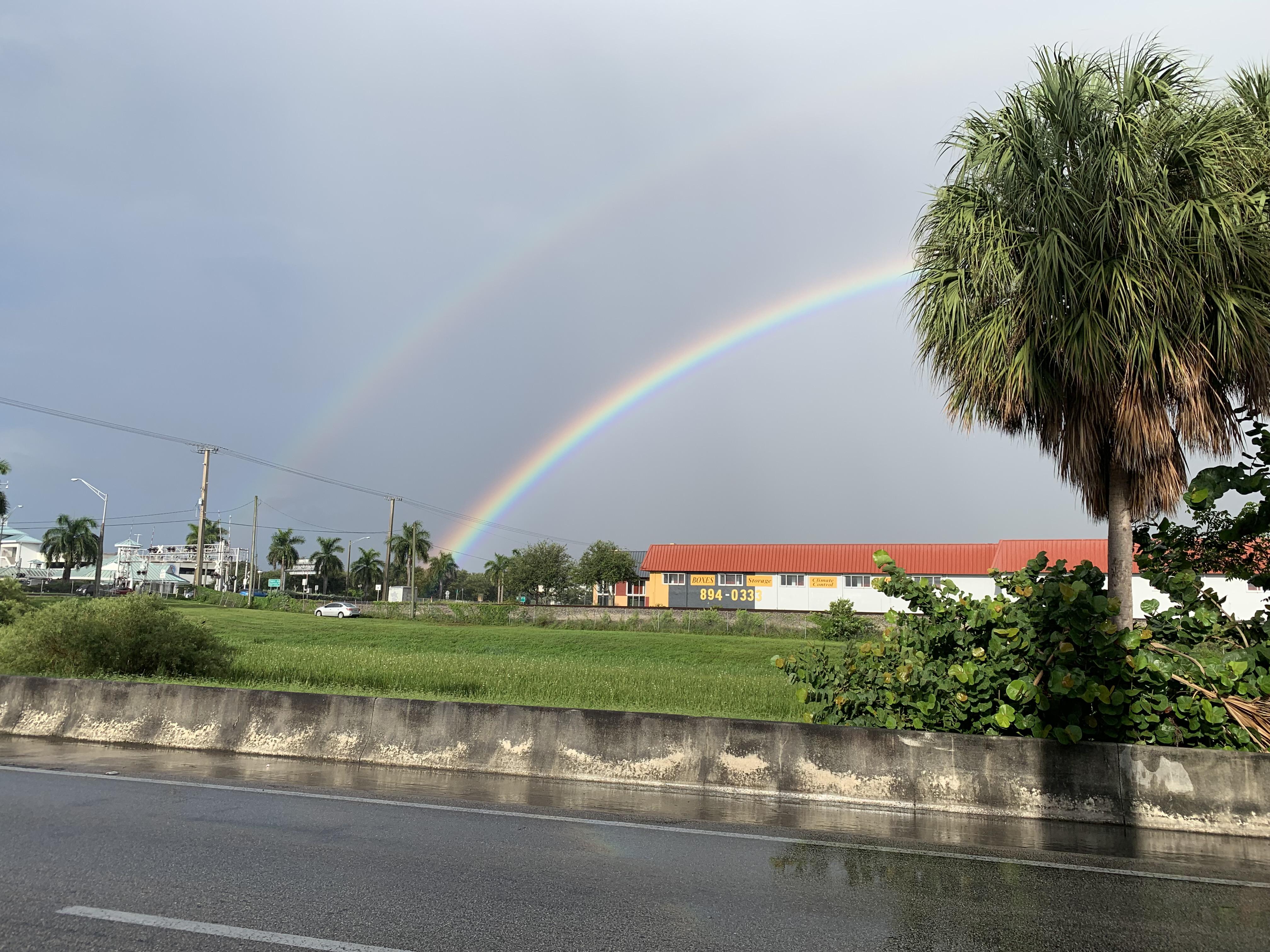 Double rainbow So Flo this morning | Scrolller