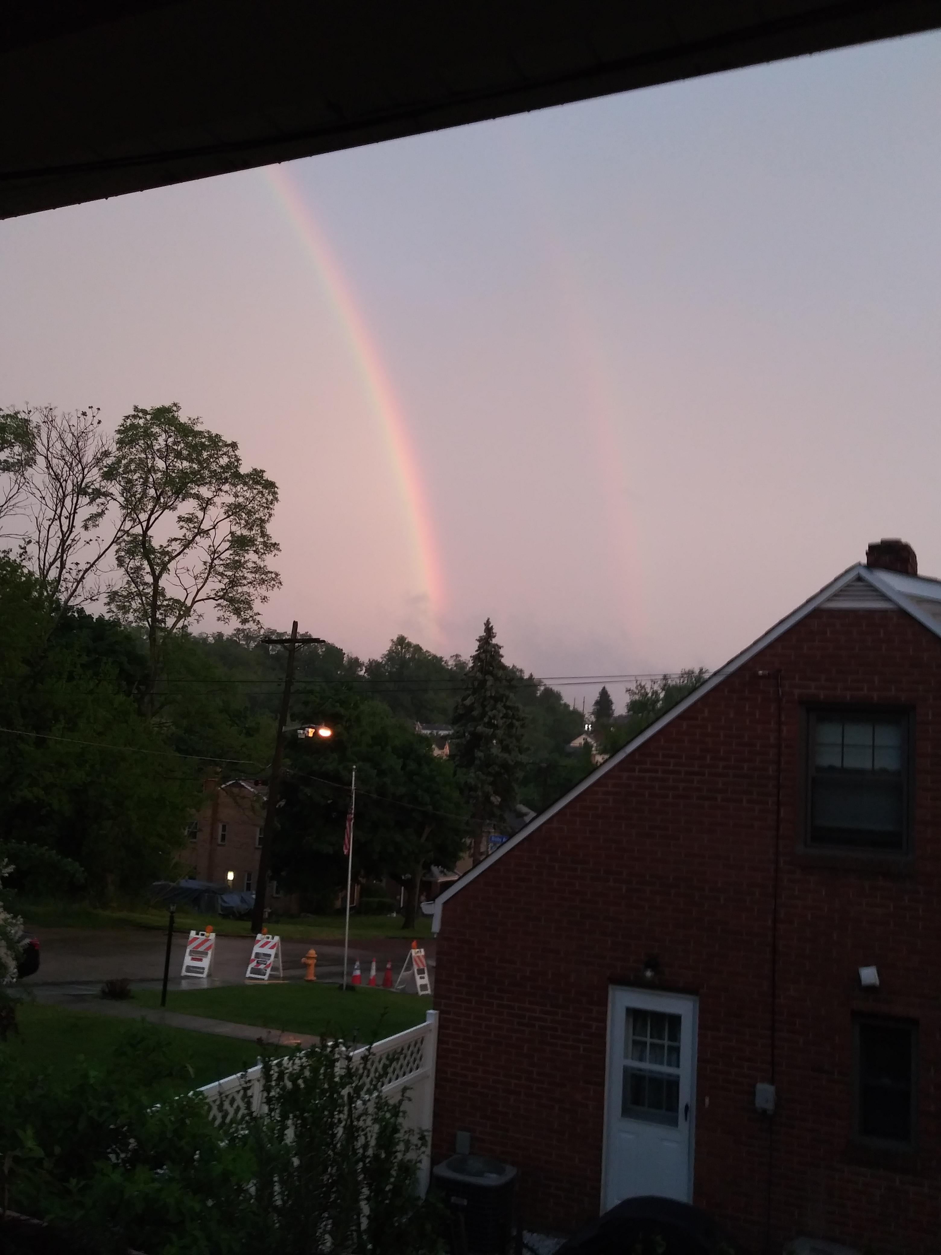 Double rainbows!🌈 | Scrolller