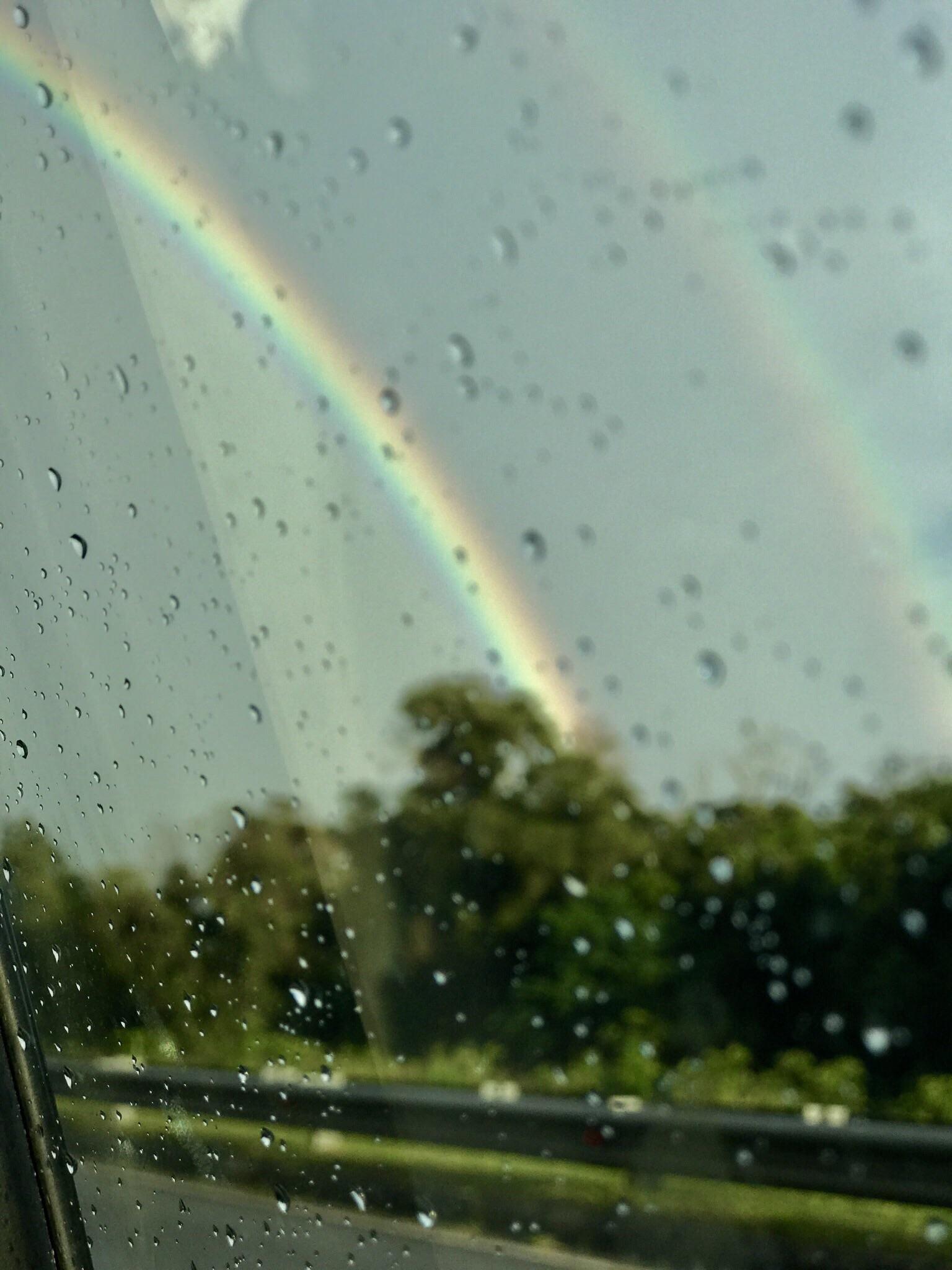 Double Rainbows in Brunei | Scrolller