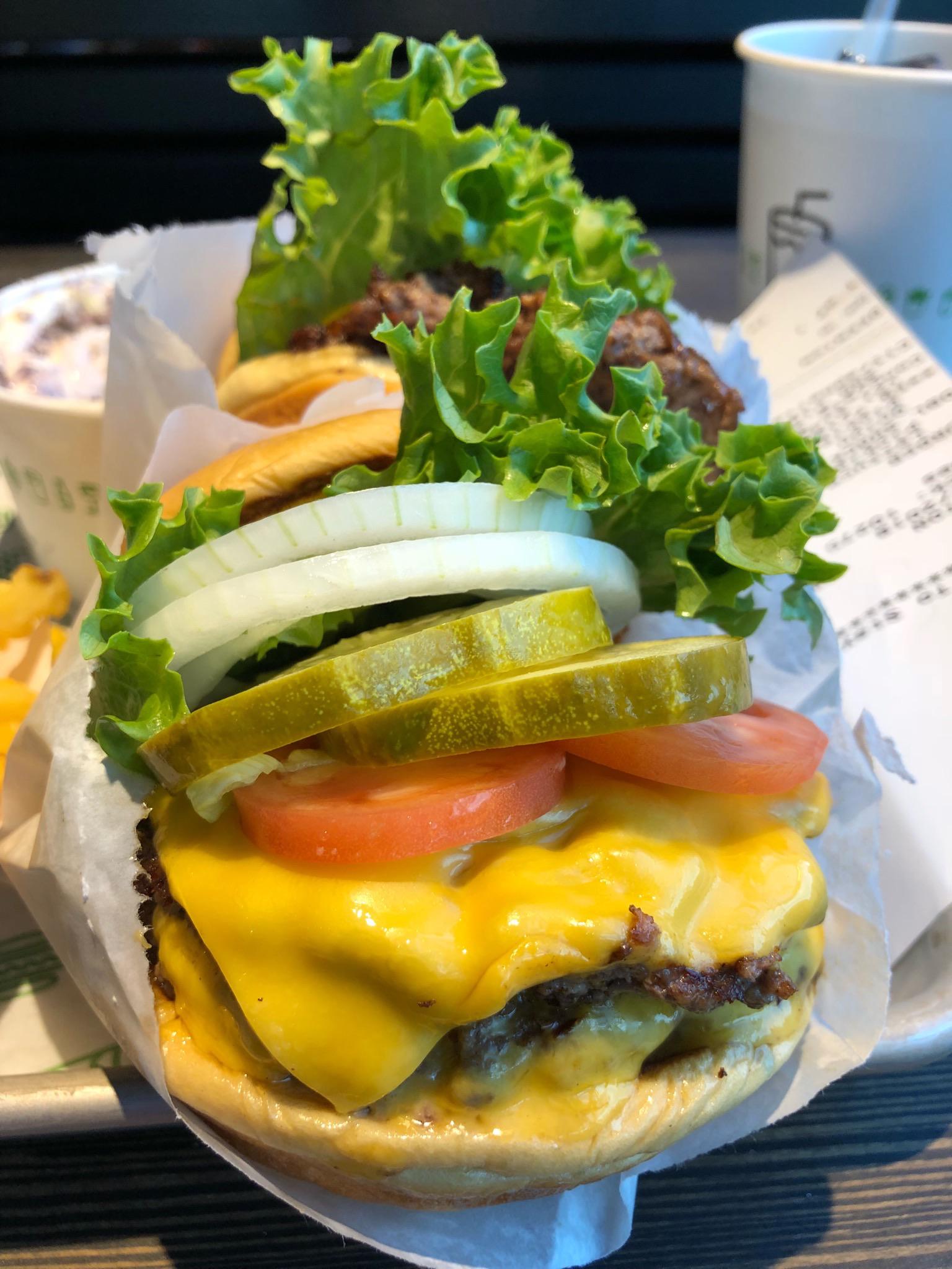 Double Shackburger from Shake Shack | Scrolller