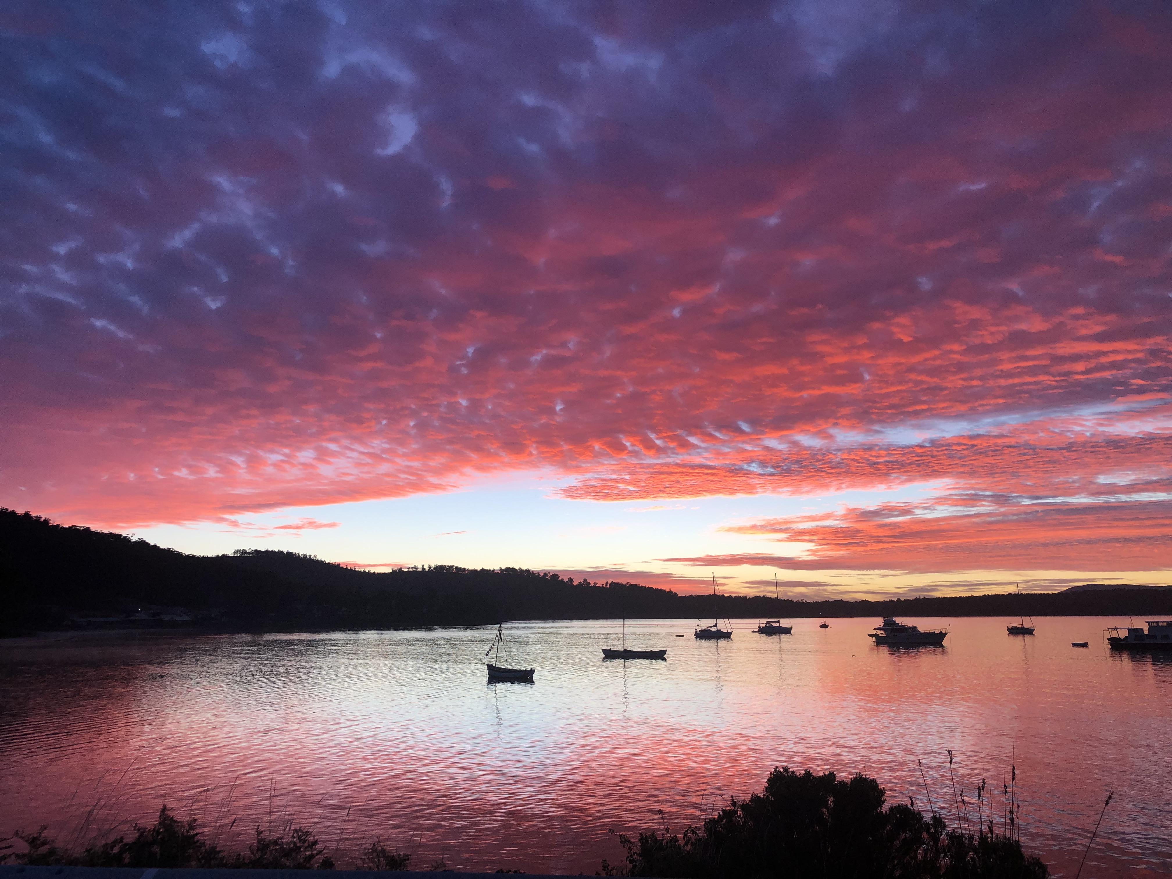 Dover sunrise this morning. | Scrolller