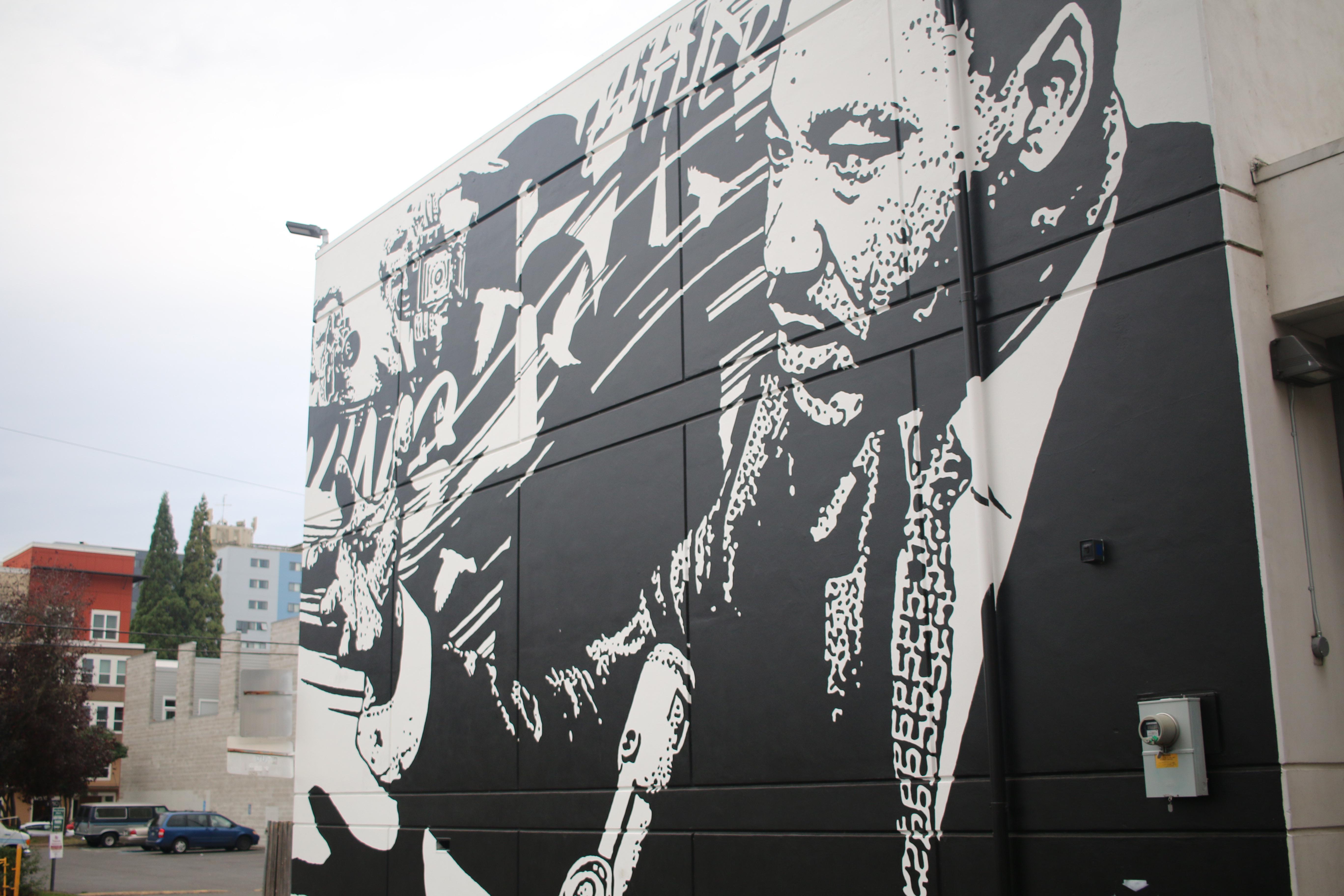 Downtown mural. | Scrolller