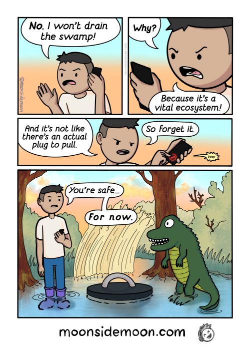 Drain the swamp? | Scrolller