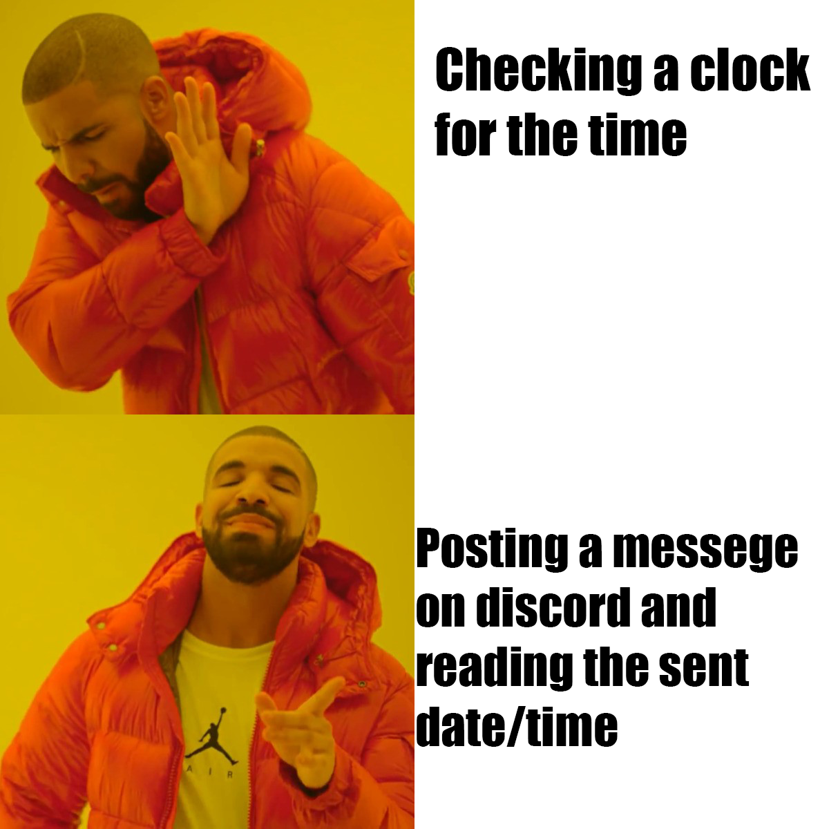 Drake Checks The Time Using Discord | Scrolller