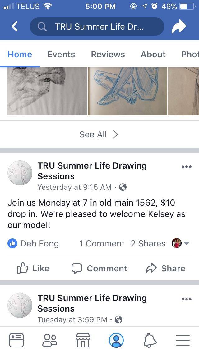 Drawing studio, old main, 7pm, show me your sketching skills | Scrolller