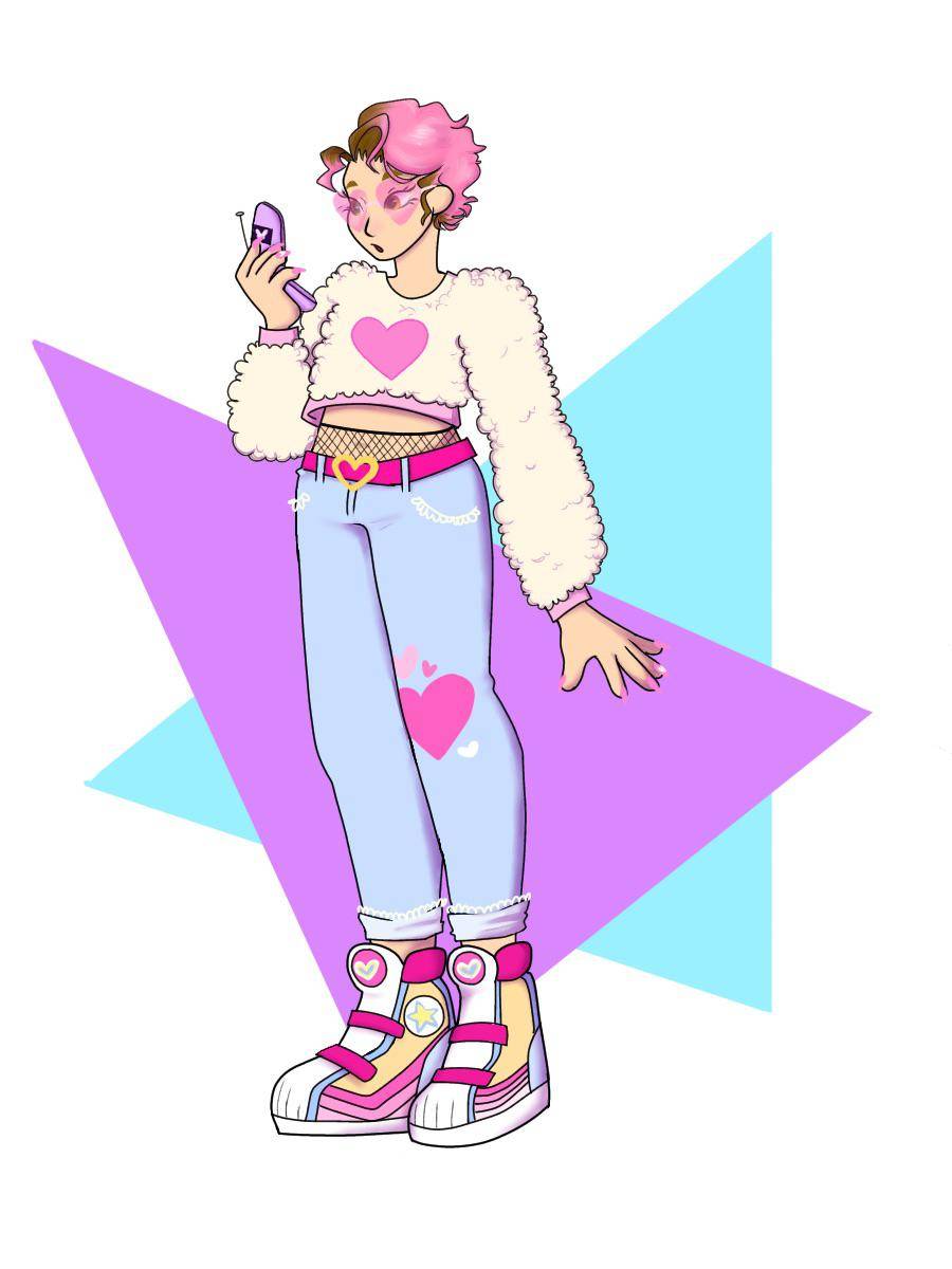 drawing yourself in gender affirming clothes is trans culture | Scrolller