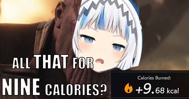 Dread It. Run From It. Calories Still Stay. | Scrolller