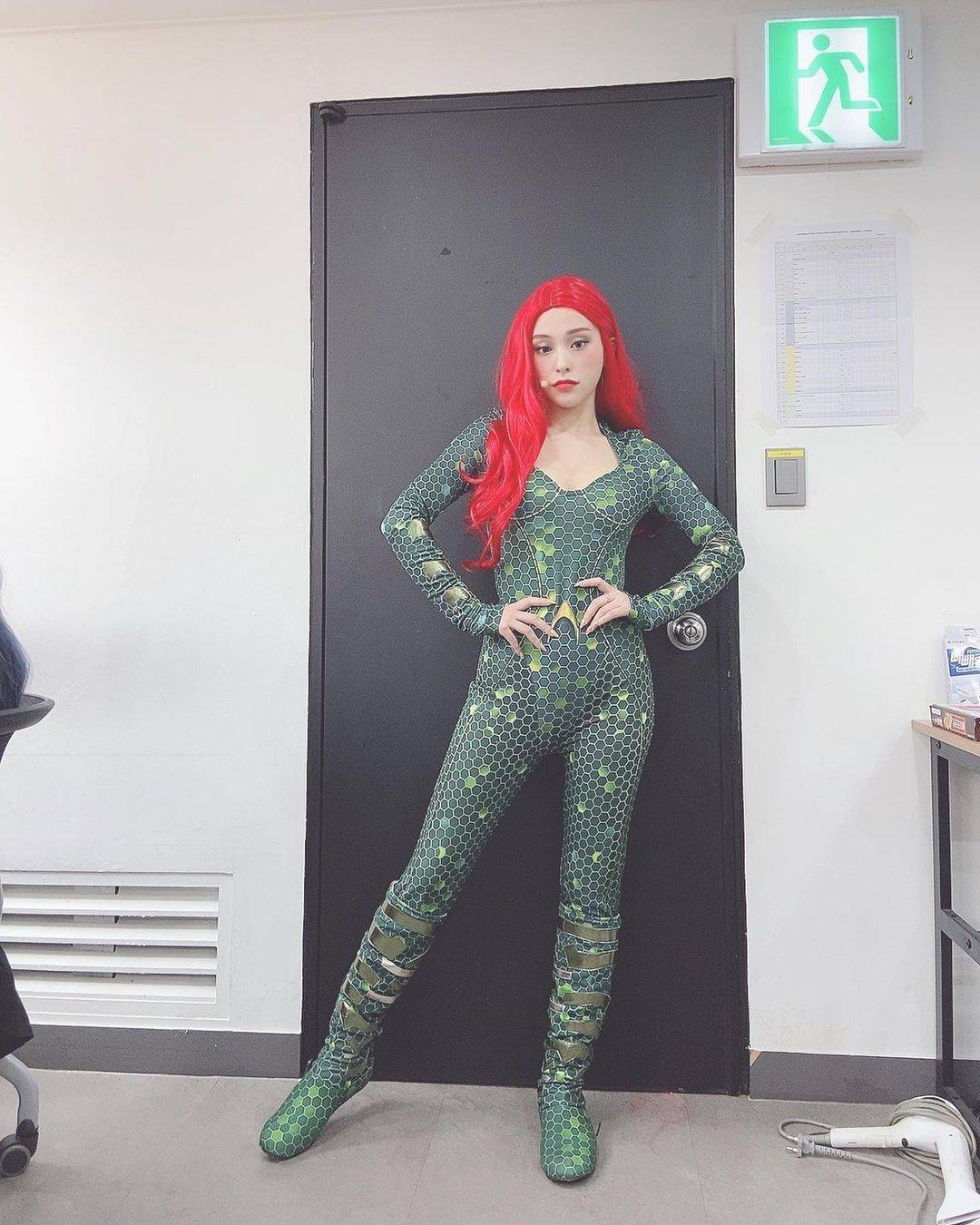 Gahyeon in a catsuit | Scrolller