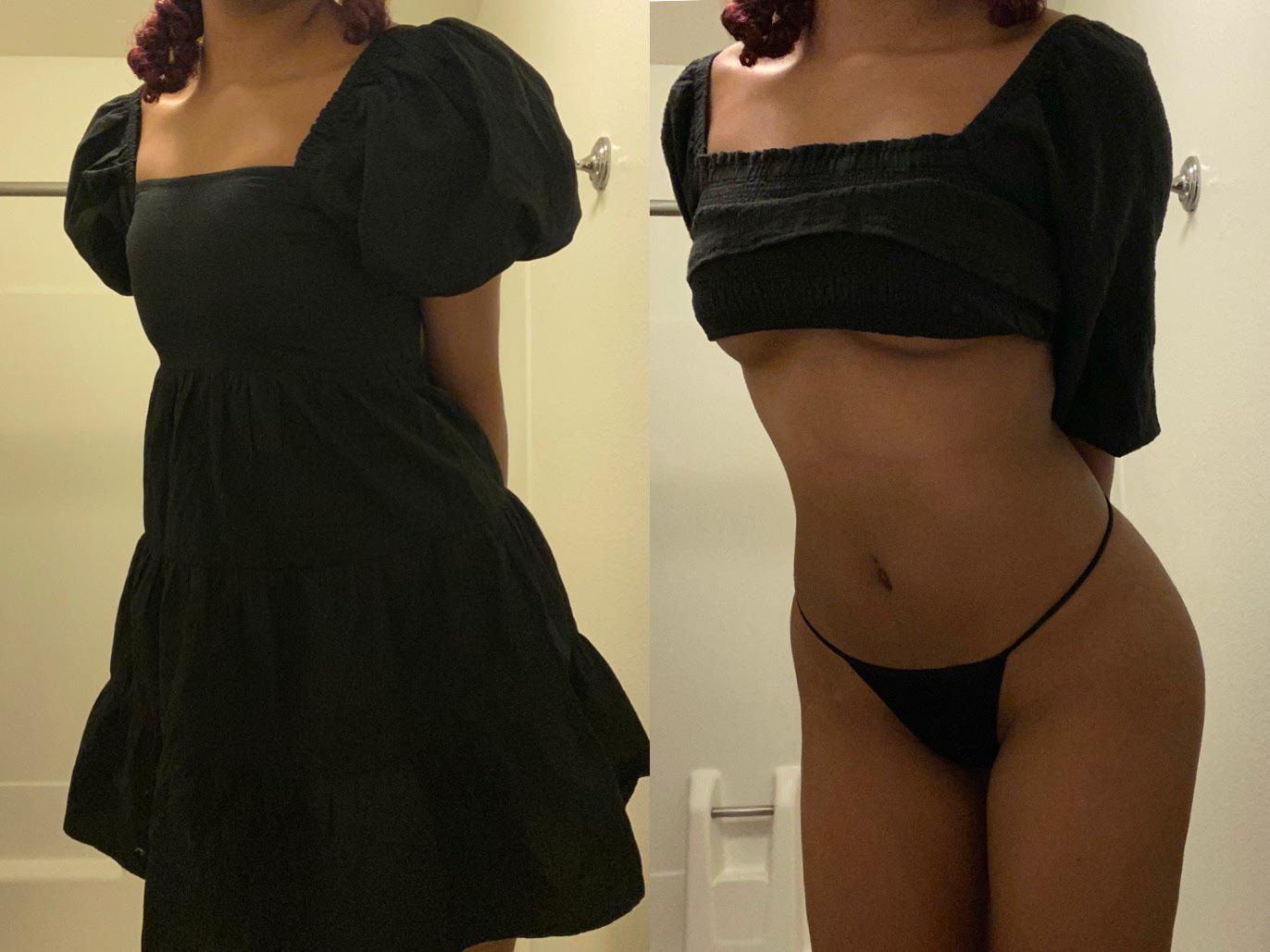 Dress or g-string? | Scrolller