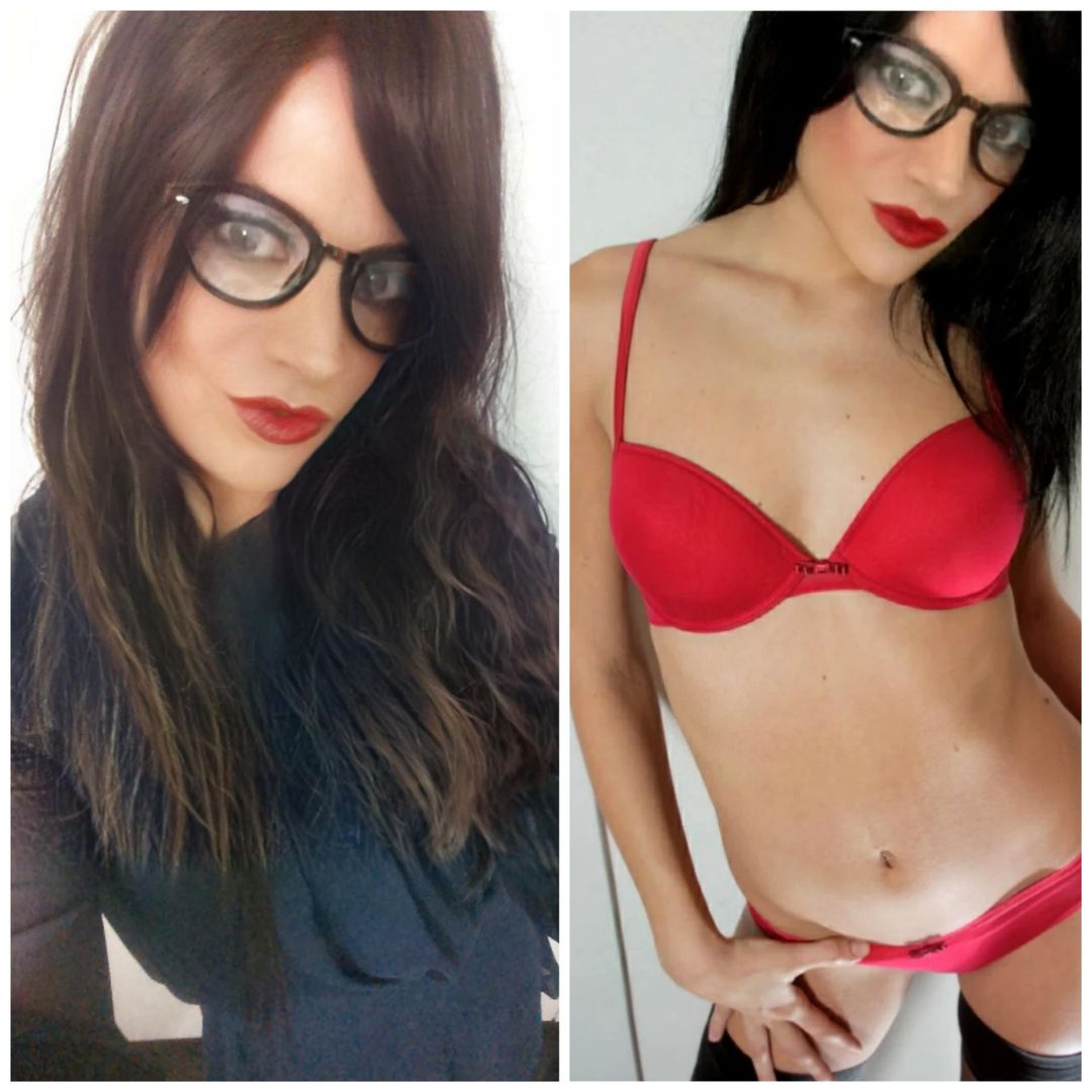 Dressed & undressed! What do you think? Girlfriend material? | Scrolller