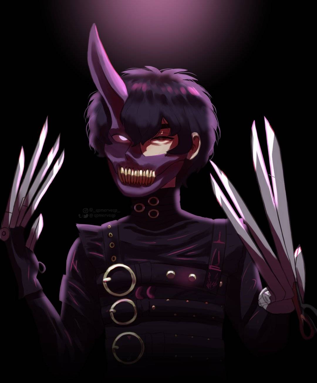 Drew Corpse as Scissorhands | Scrolller