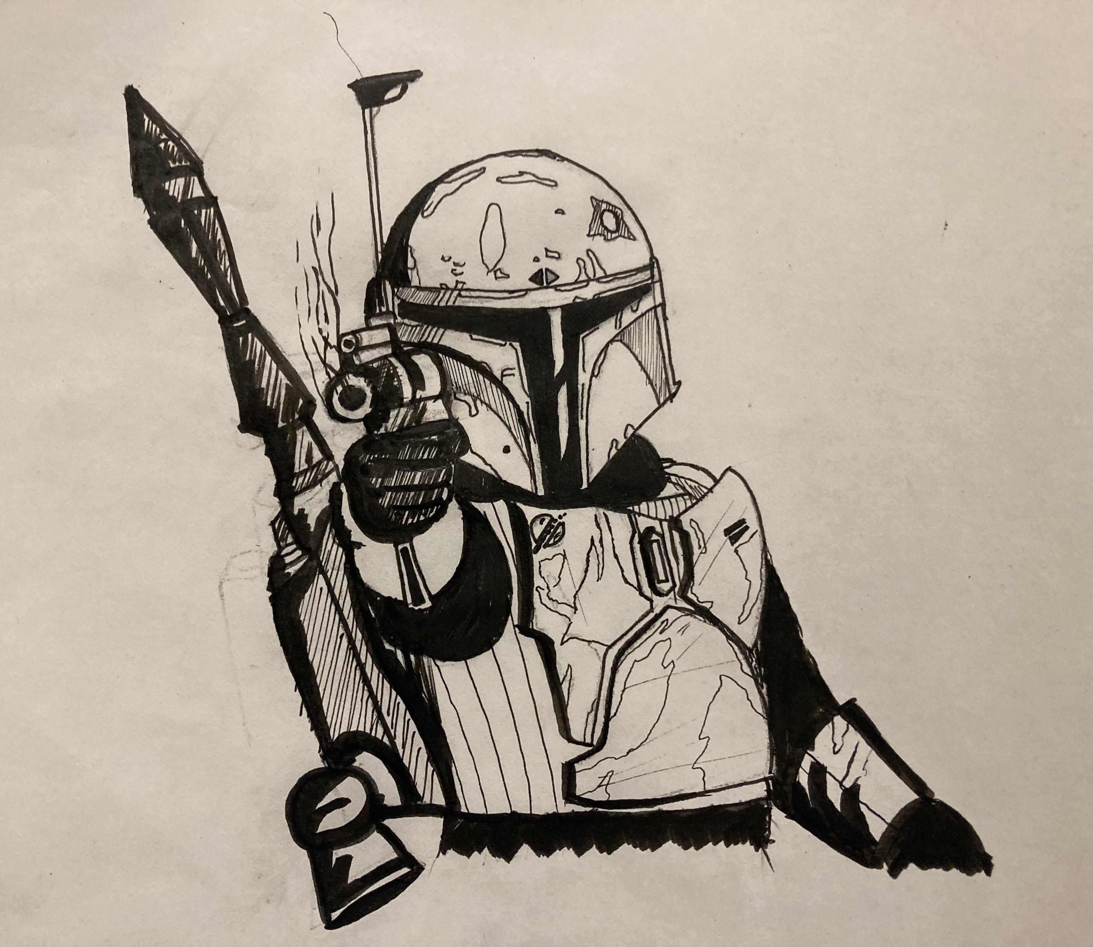 Drew some artwork of my favorite character in his most triumphant moment | Scrolller