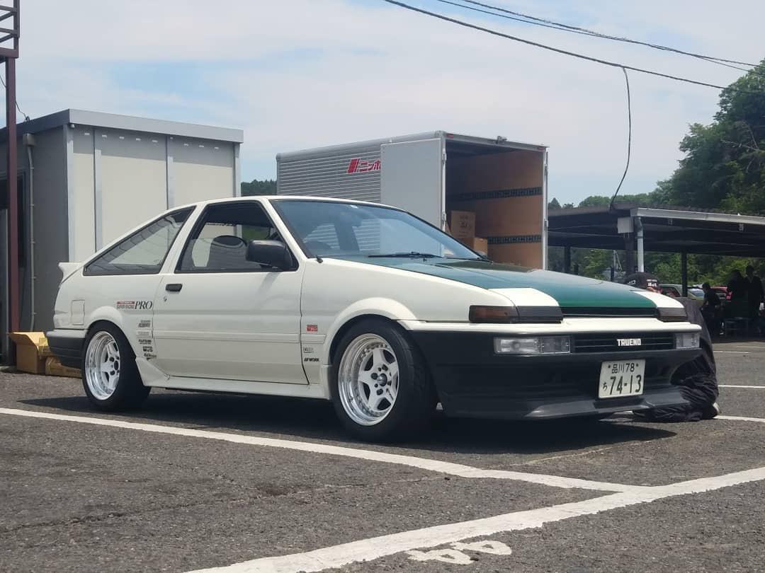 Drift King Keiichi Tsuchiya’s personnel AE86 | Scrolller