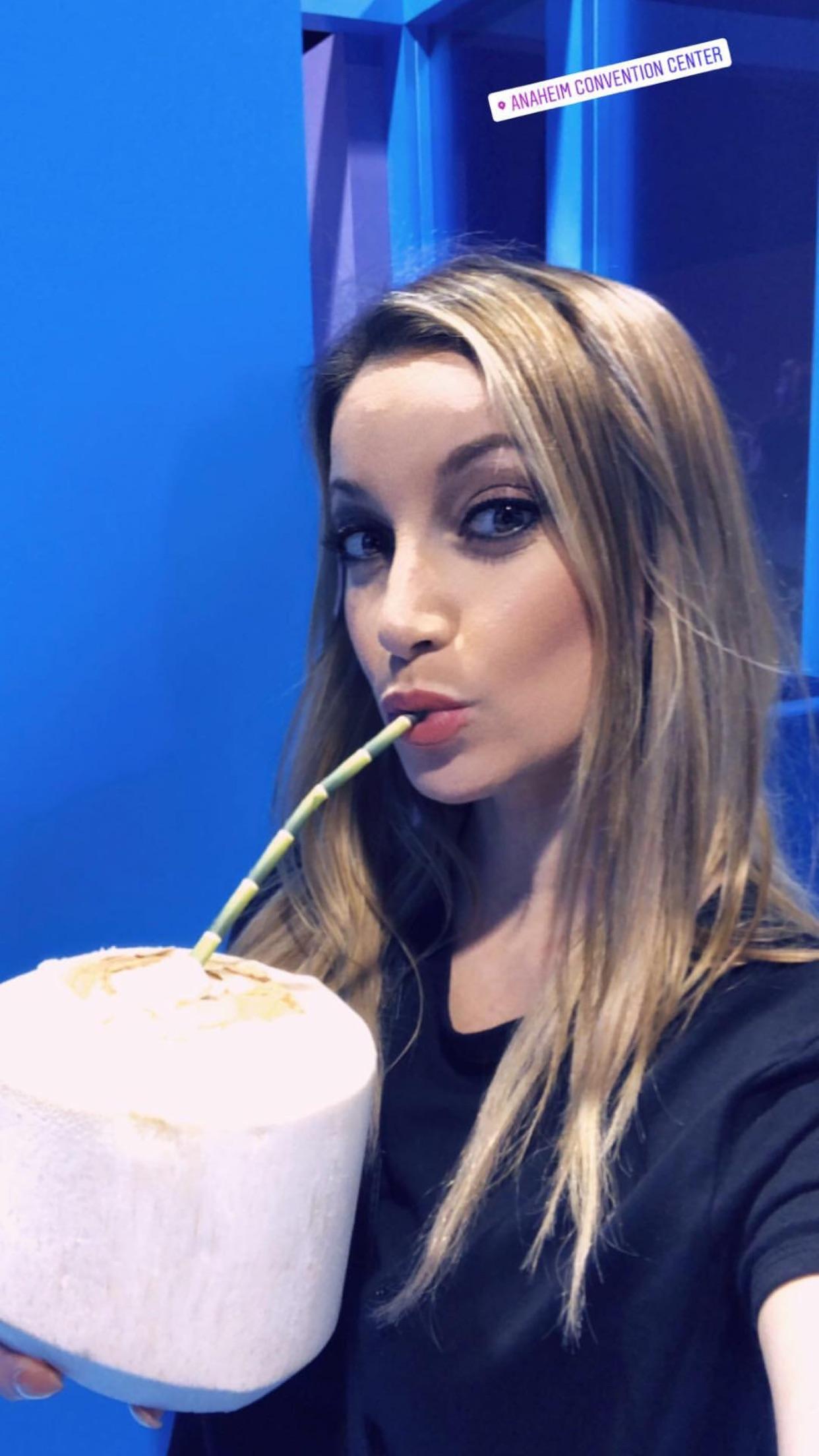 Drinking from a coconut | Scrolller