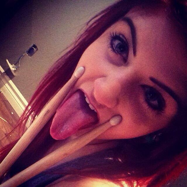 Discover more like Femaletongues: Drummer girl and Related Content | Scrolller