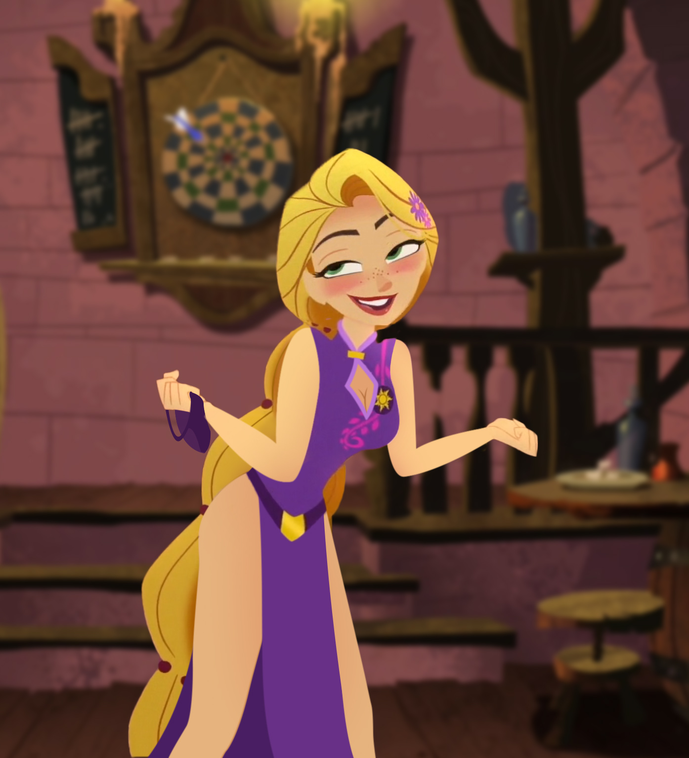 Drunk Rapunzel Scrolller
