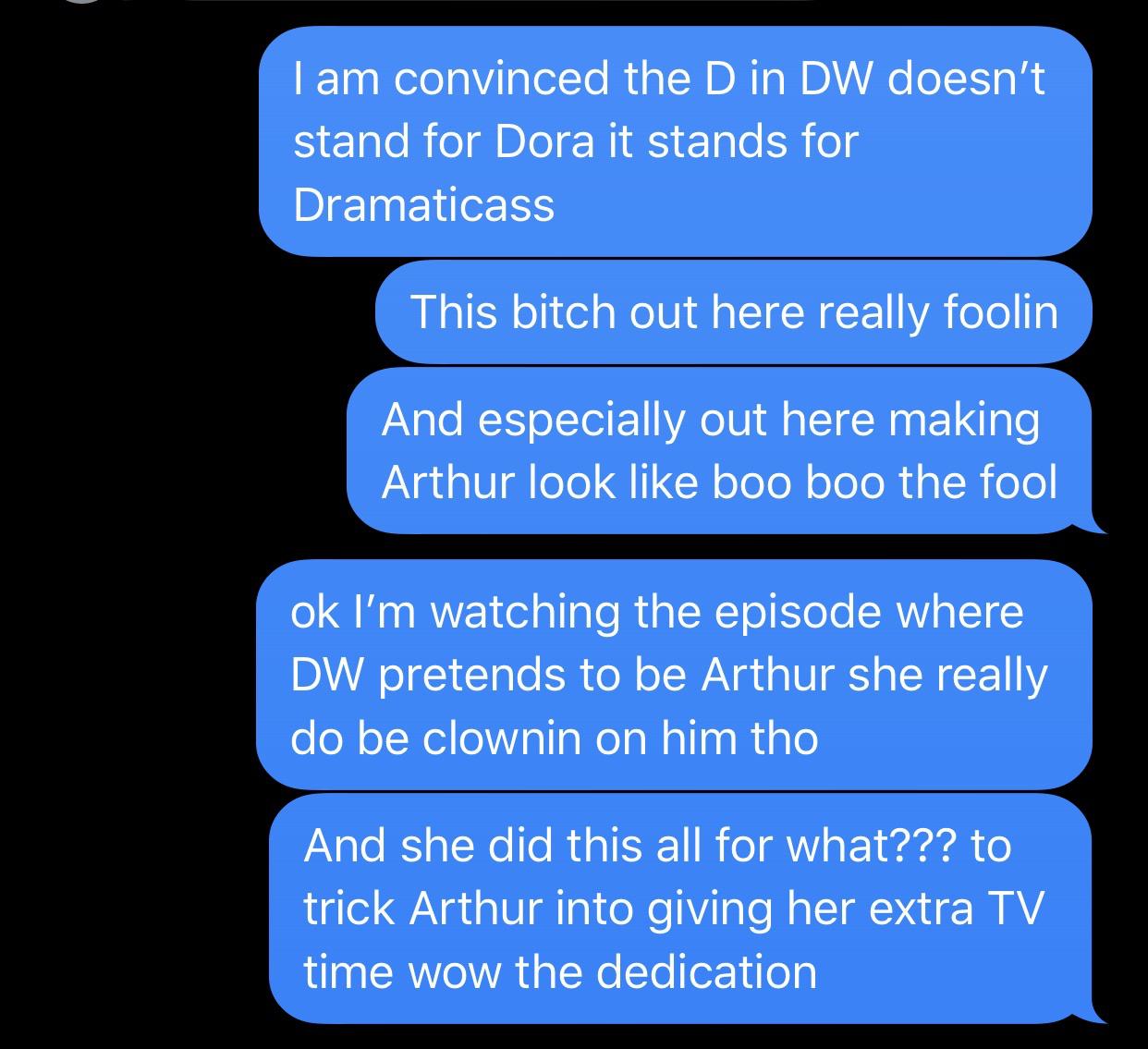 Drunk Thoughts On Dw Scrolller