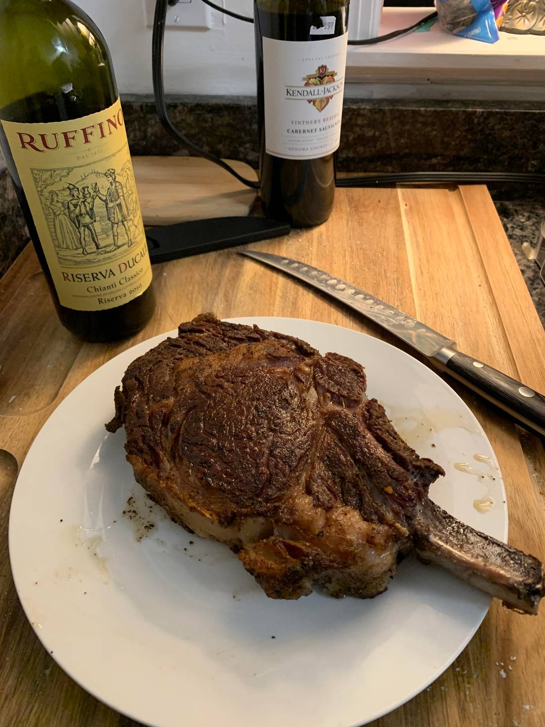 Dry aged Ribeye reverse seared | Scrolller