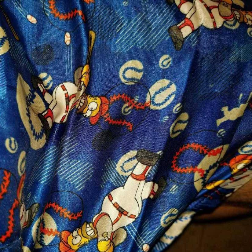 Dry cum and precum stains from several loads in silky boxers | Scrolller