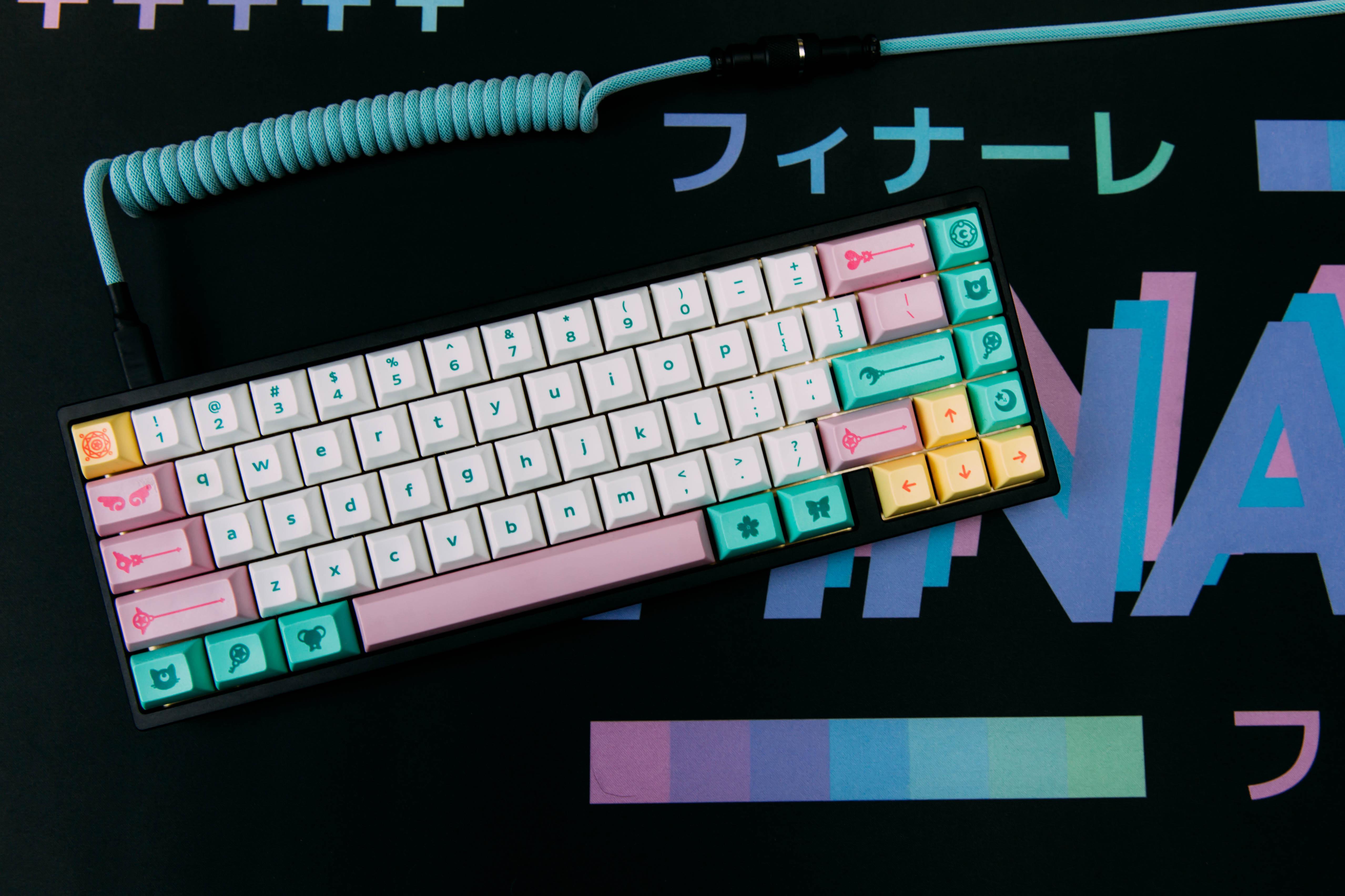 DSA Magic Girl on my KBD67 MKII | Scrolller