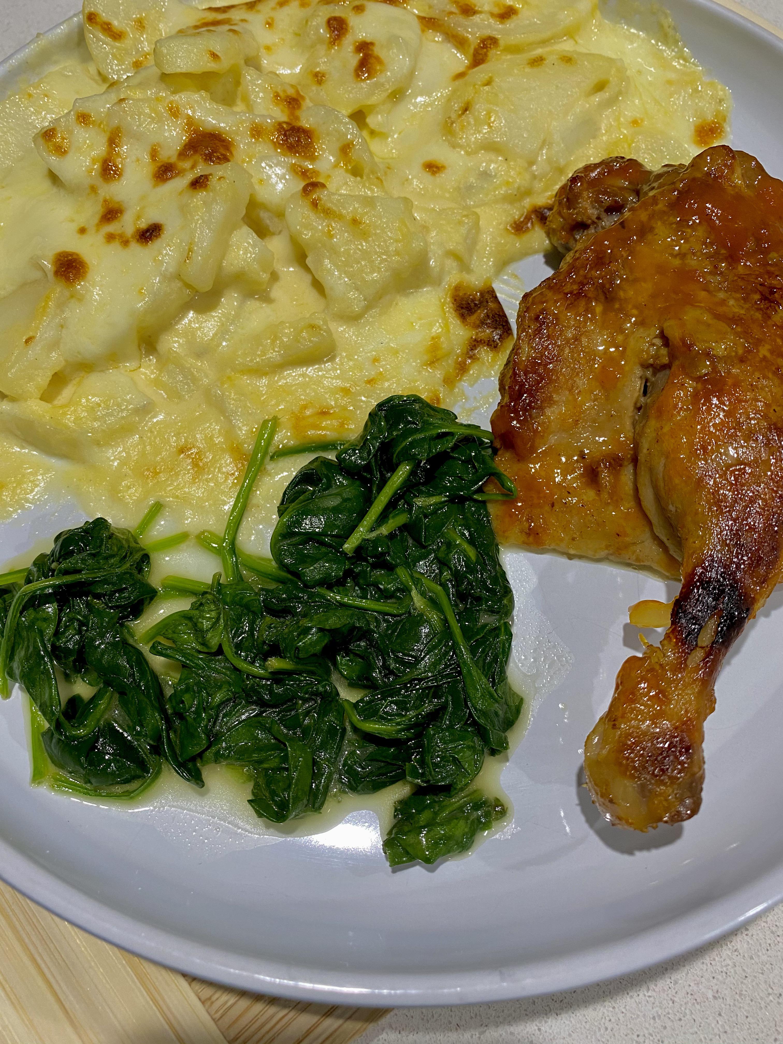 Duck. Potato. Spinach. #roastme | Scrolller