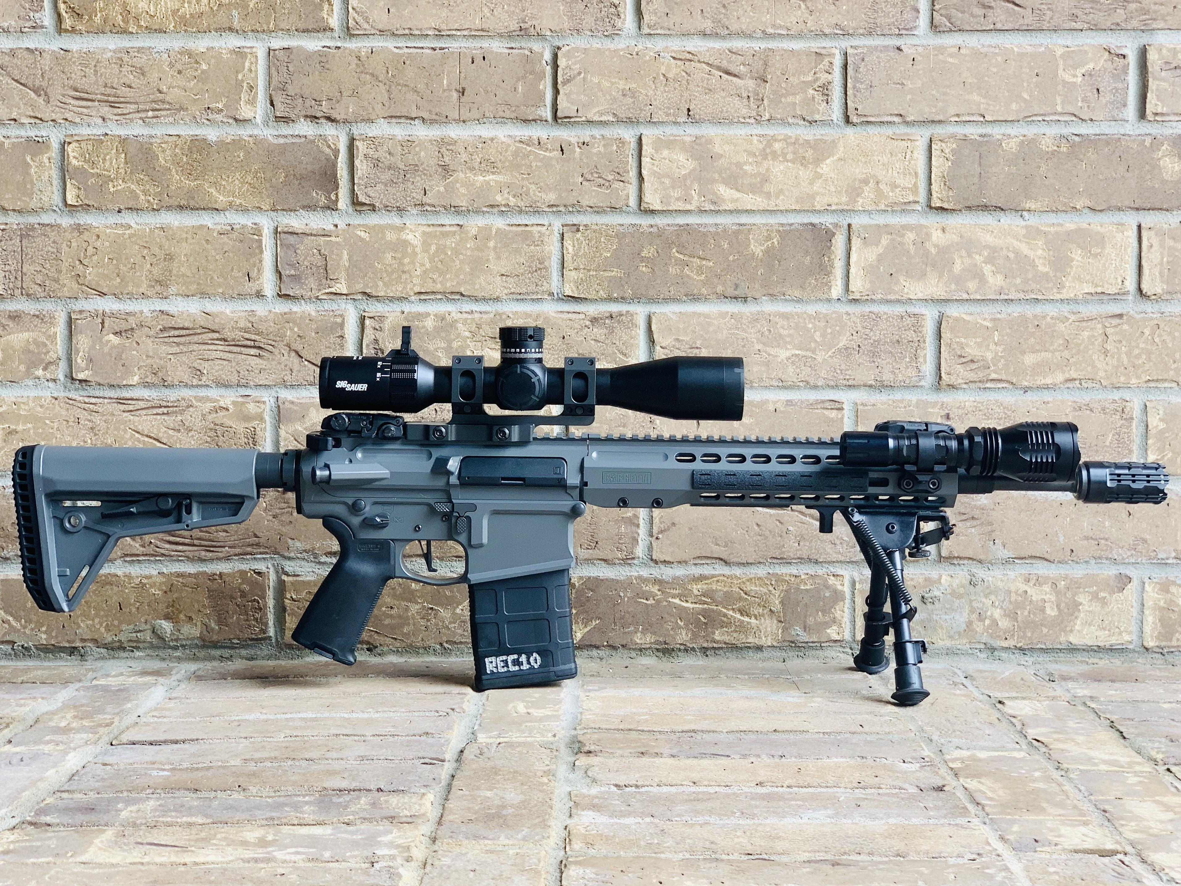 Dumped the PA 1-8 for a Sig Sauer Tango 4 4-16... Barrett Rec10 .308 | Scrolller