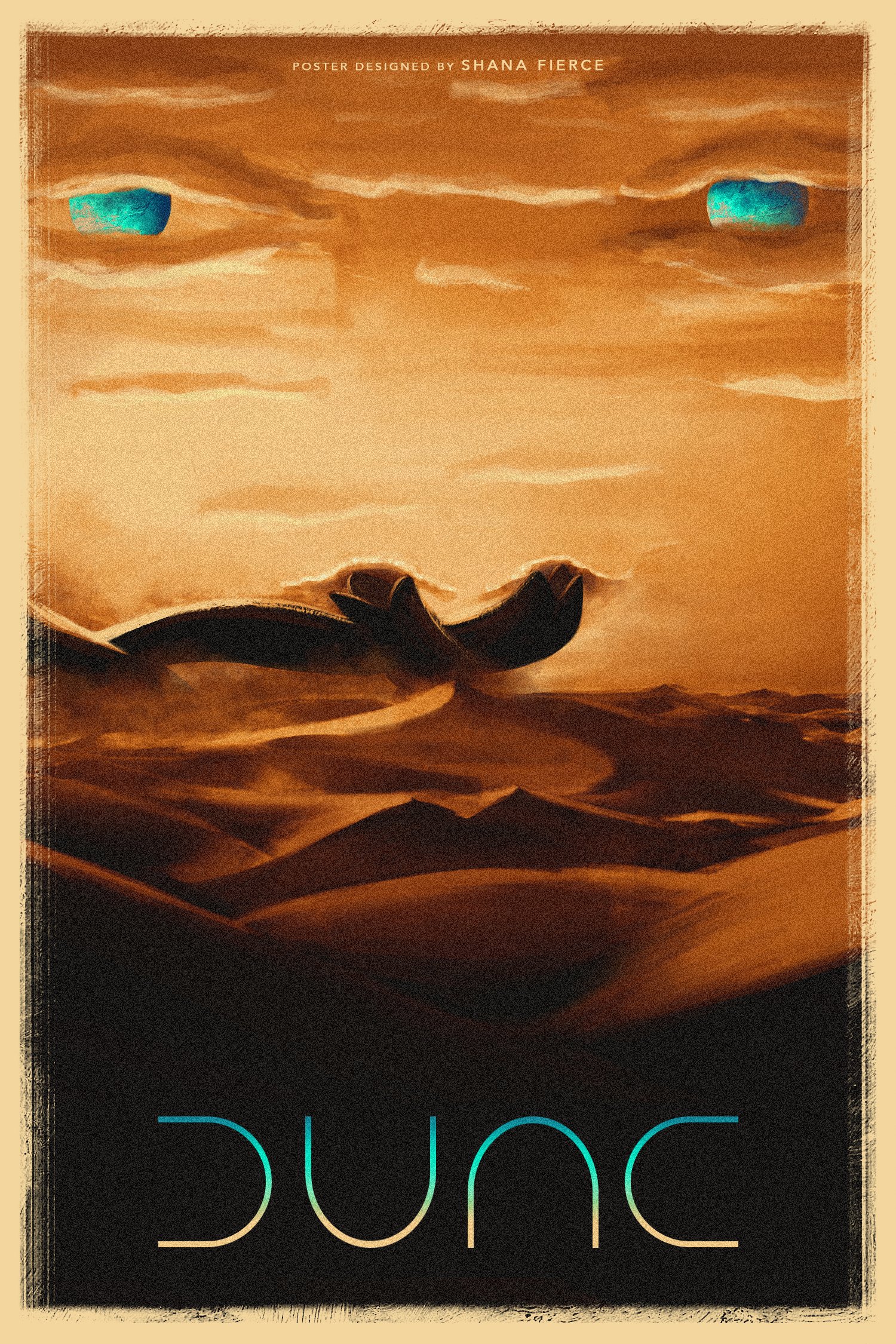 Dune Poster | Concept by Shana Fierce IG: @shanafierce | Scrolller